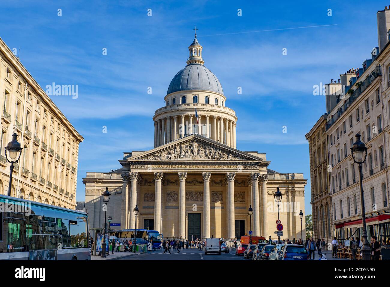 Paris france pantheon view Banque de photographies et d’images à haute ...