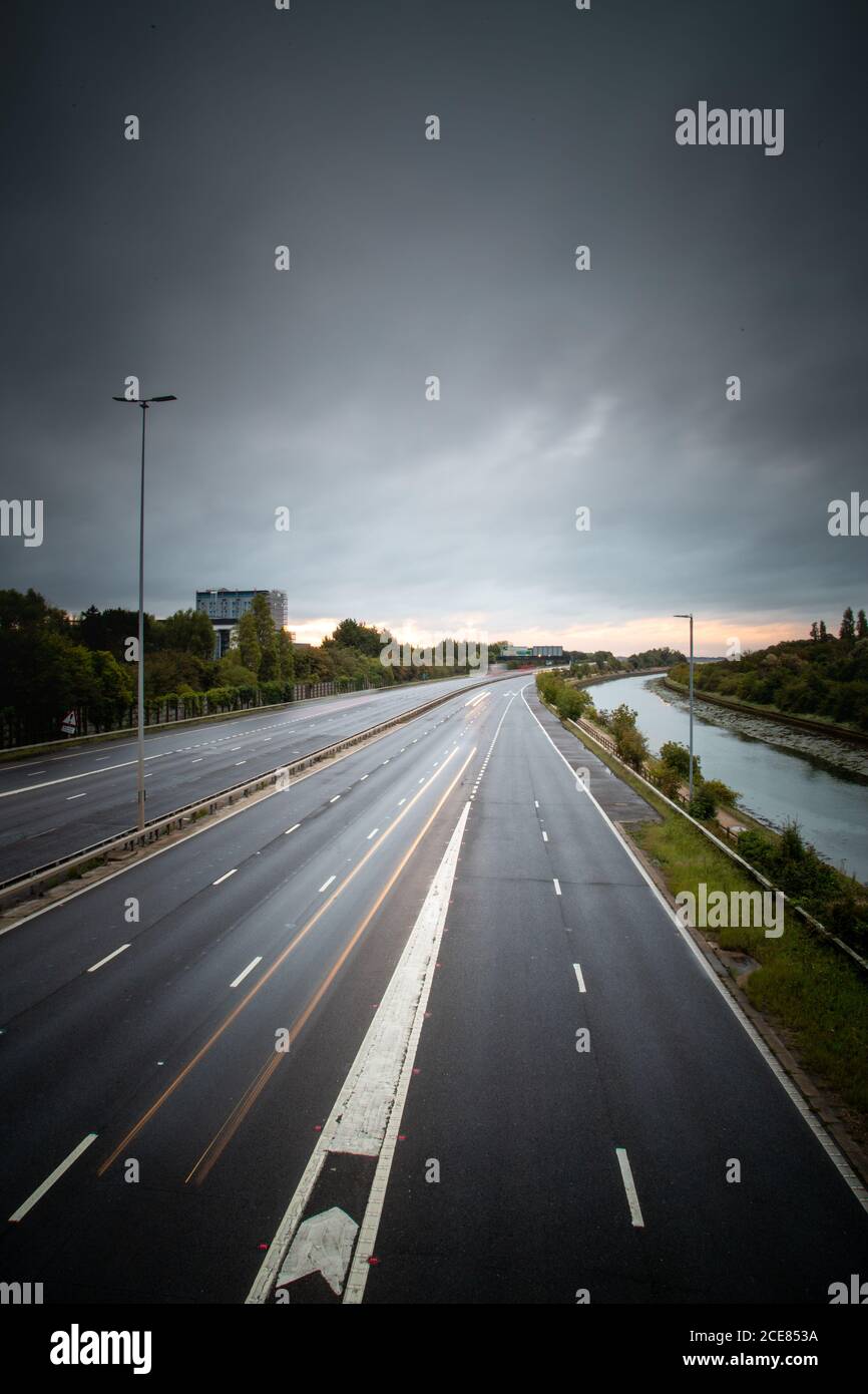 Autoroute anglaise Banque de photographies et d’images à haute ...