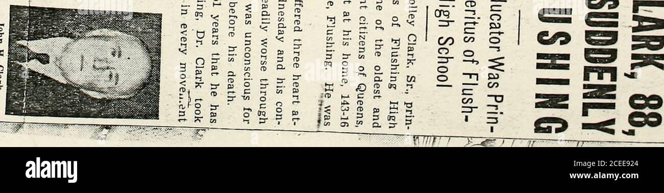 . Ascendance du général Emmons Clark ; [Clark, Tillatson, Baldwin ...
