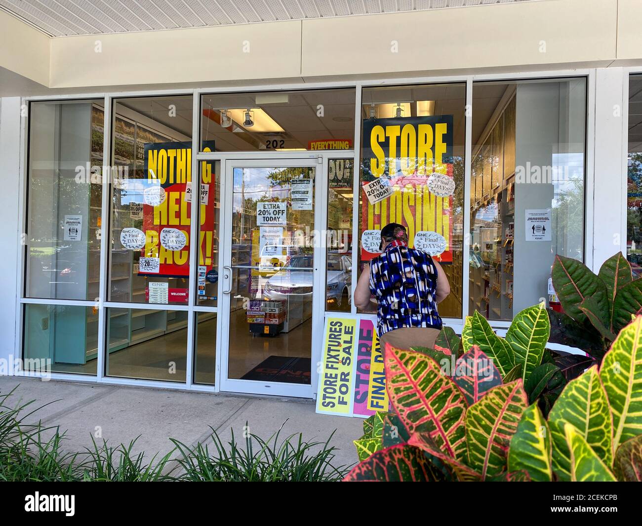 Affiche de fermeture de magasin Banque de photographies et d’images à ...