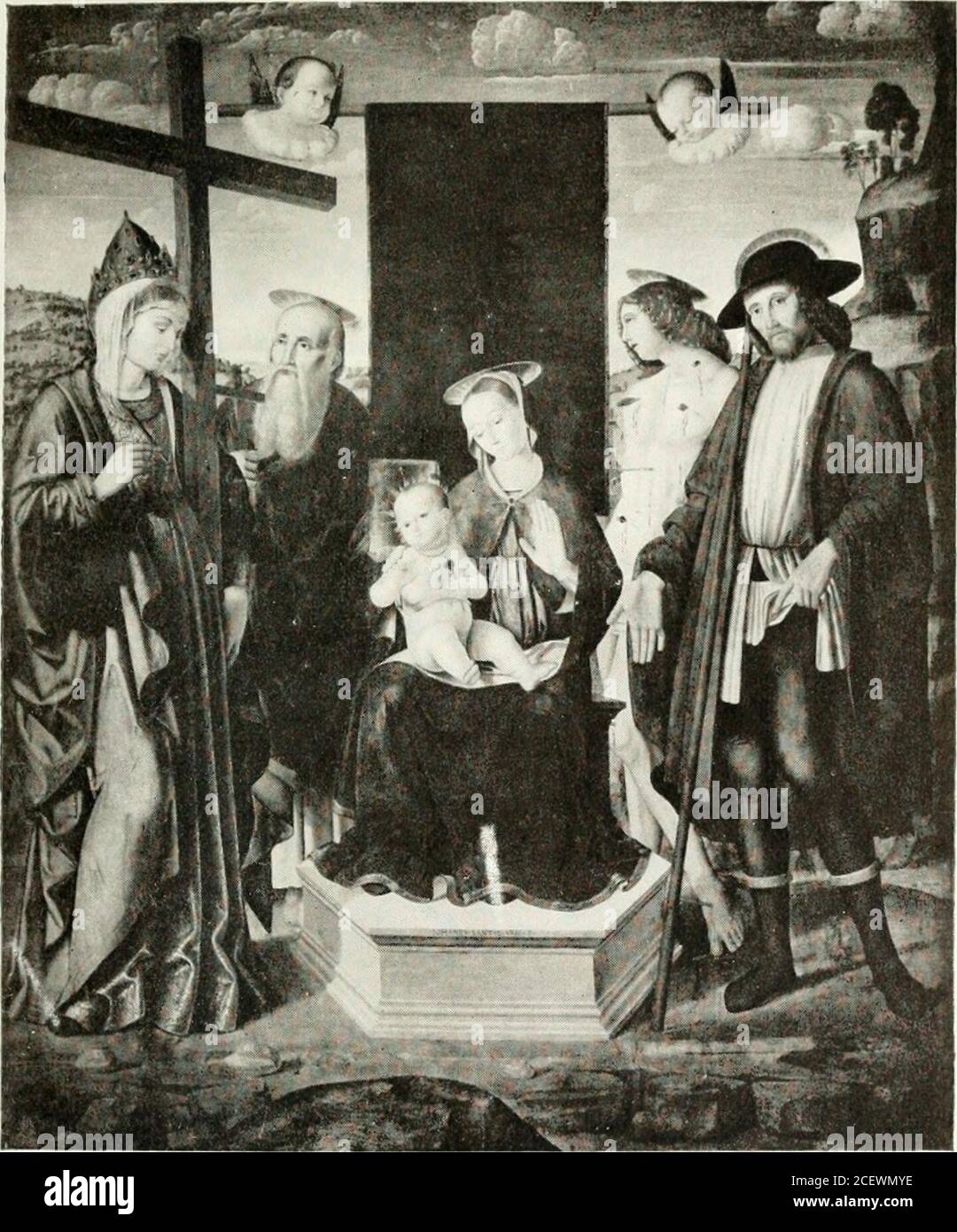 Pieta entre saints Banque de photographies et d’images à haute ...