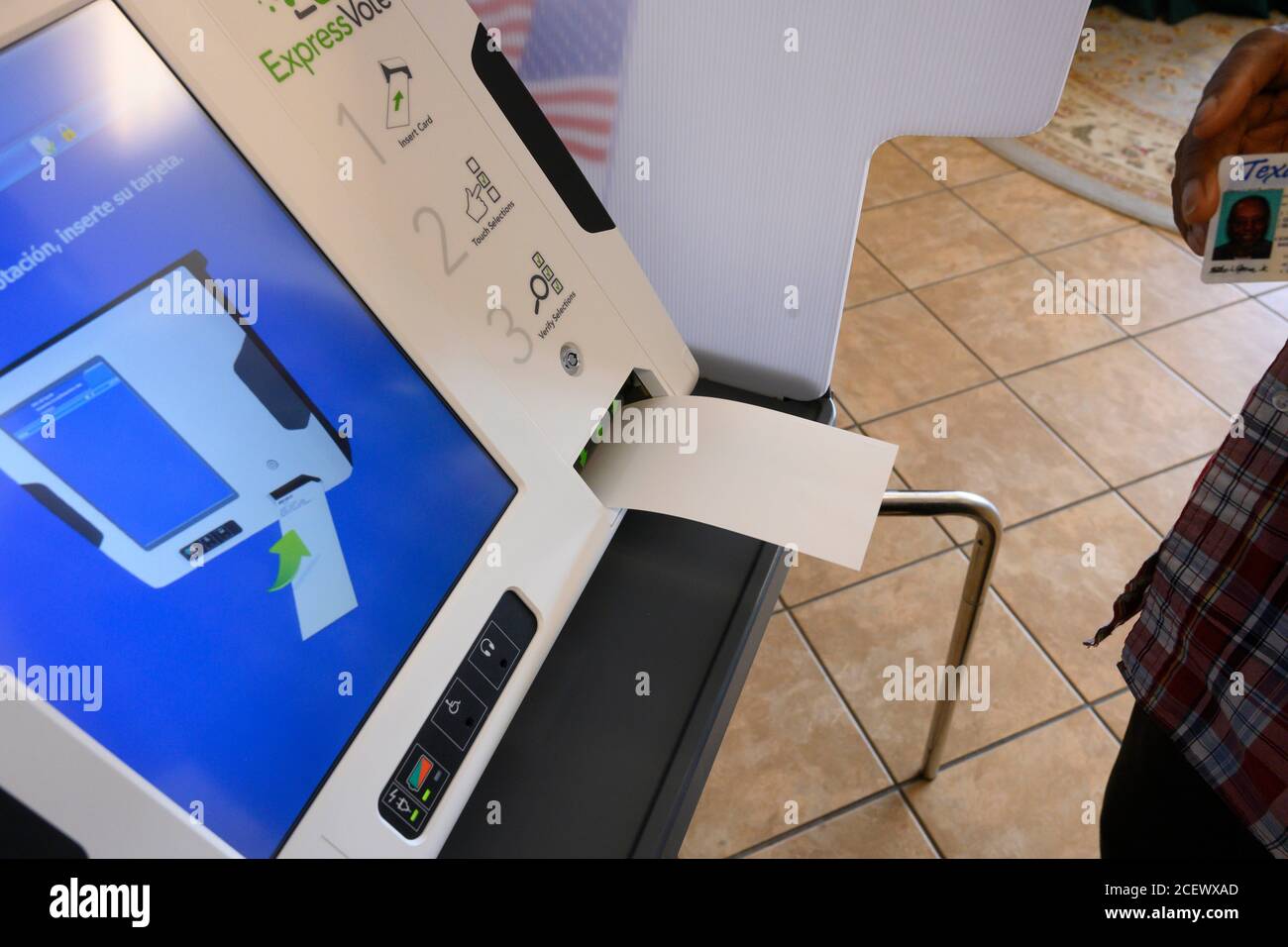 Machine à voter électronique Banque de photographies et d’images à ...