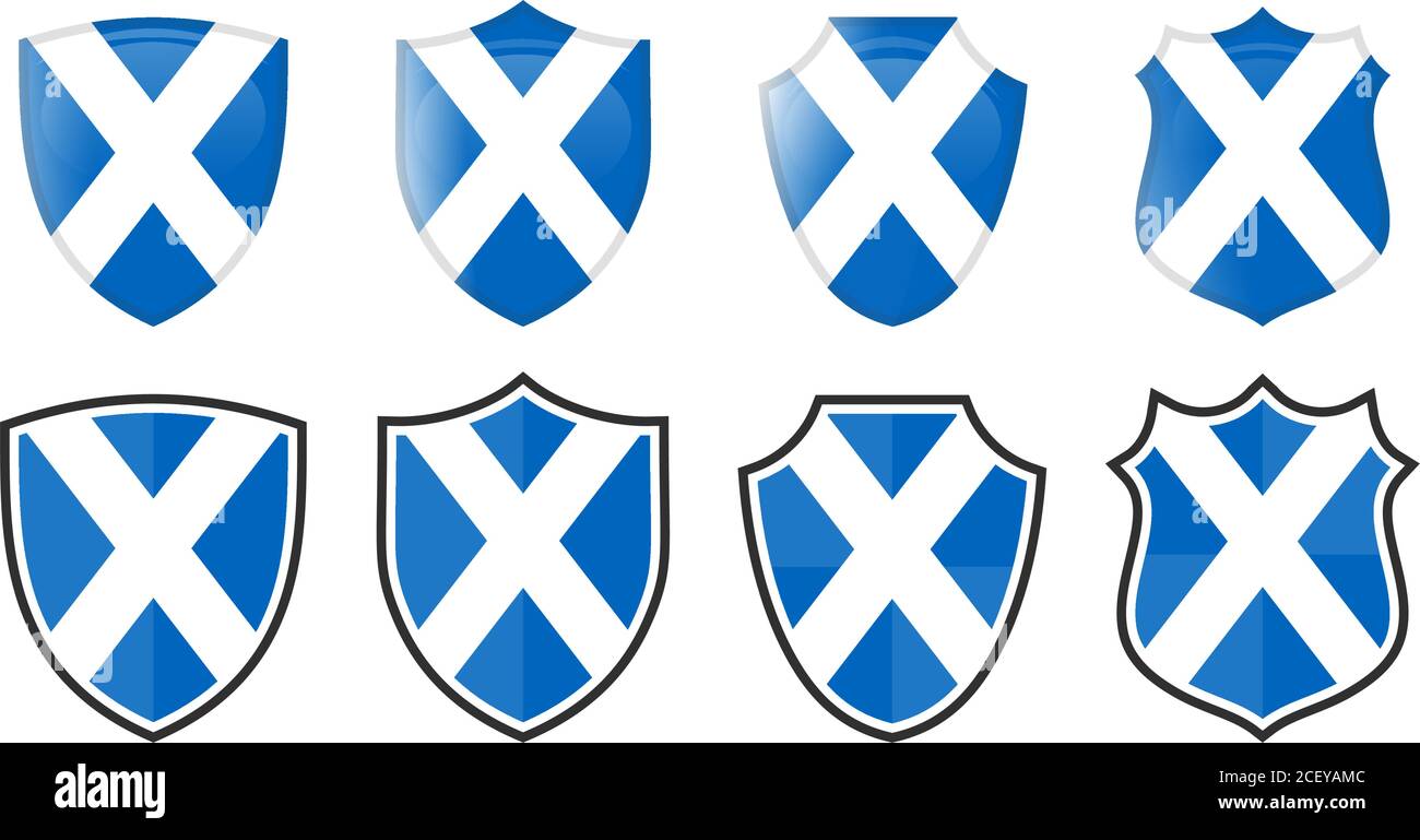 Blason écossais Banque d'images détourées - Alamy