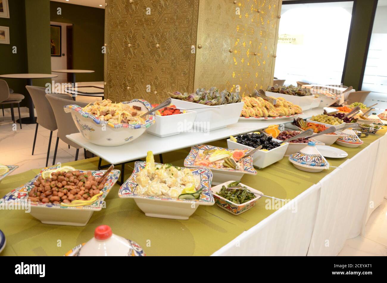Buffet marocain Banque de photographies et d’images à haute résolution ...