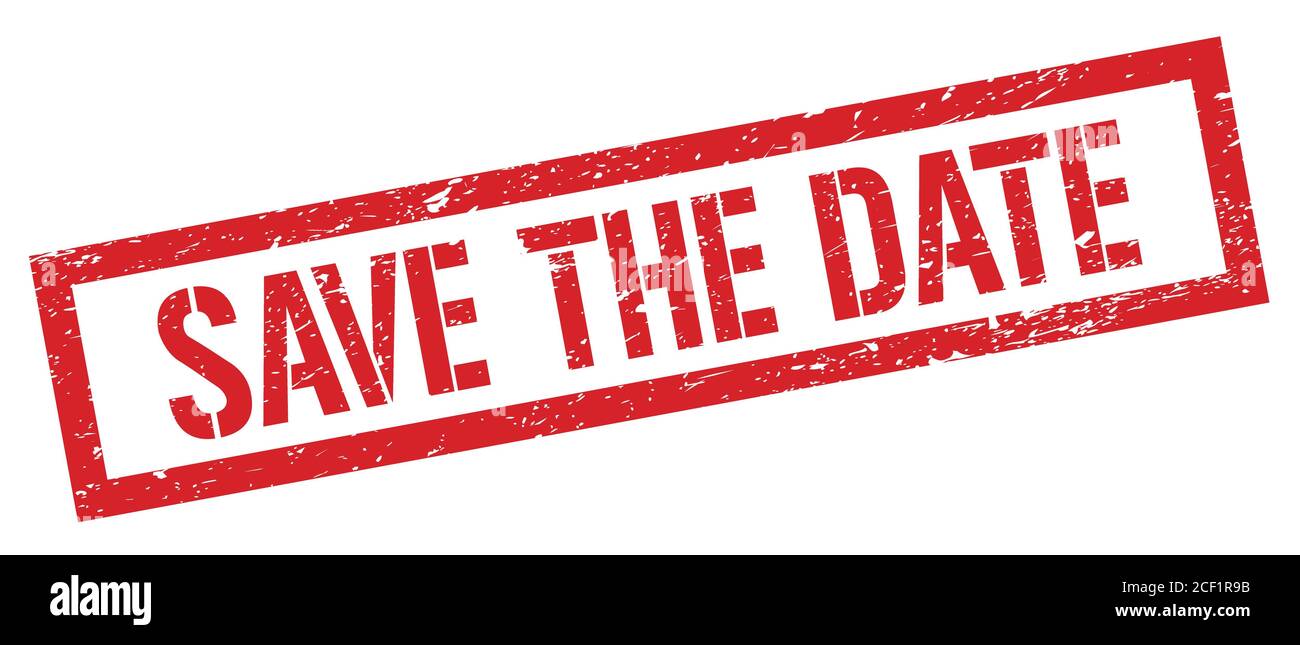 Save date stamp sign seal Banque de photographies et d’images à haute ...