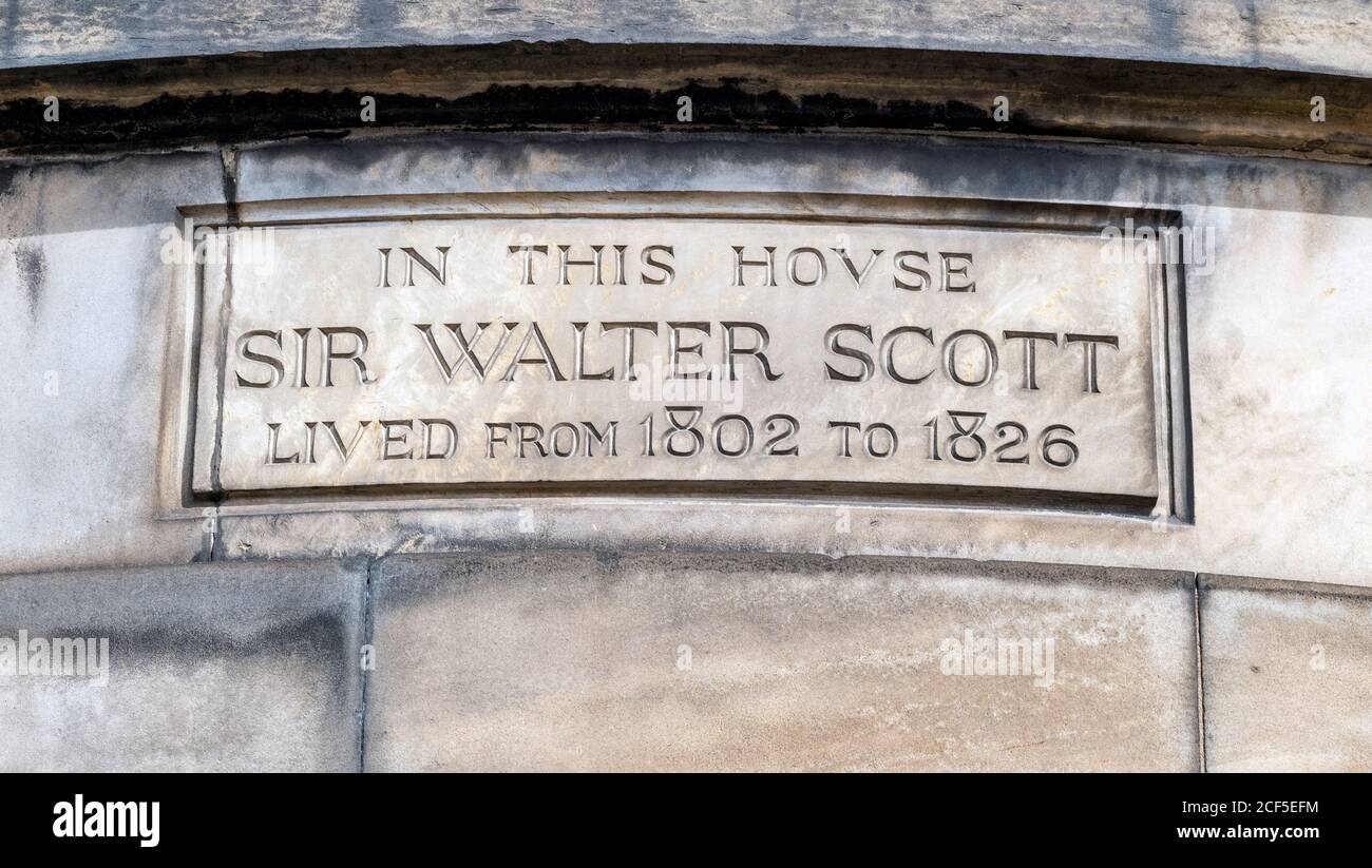 Maison de walter scott Banque de photographies et d’images à haute ...