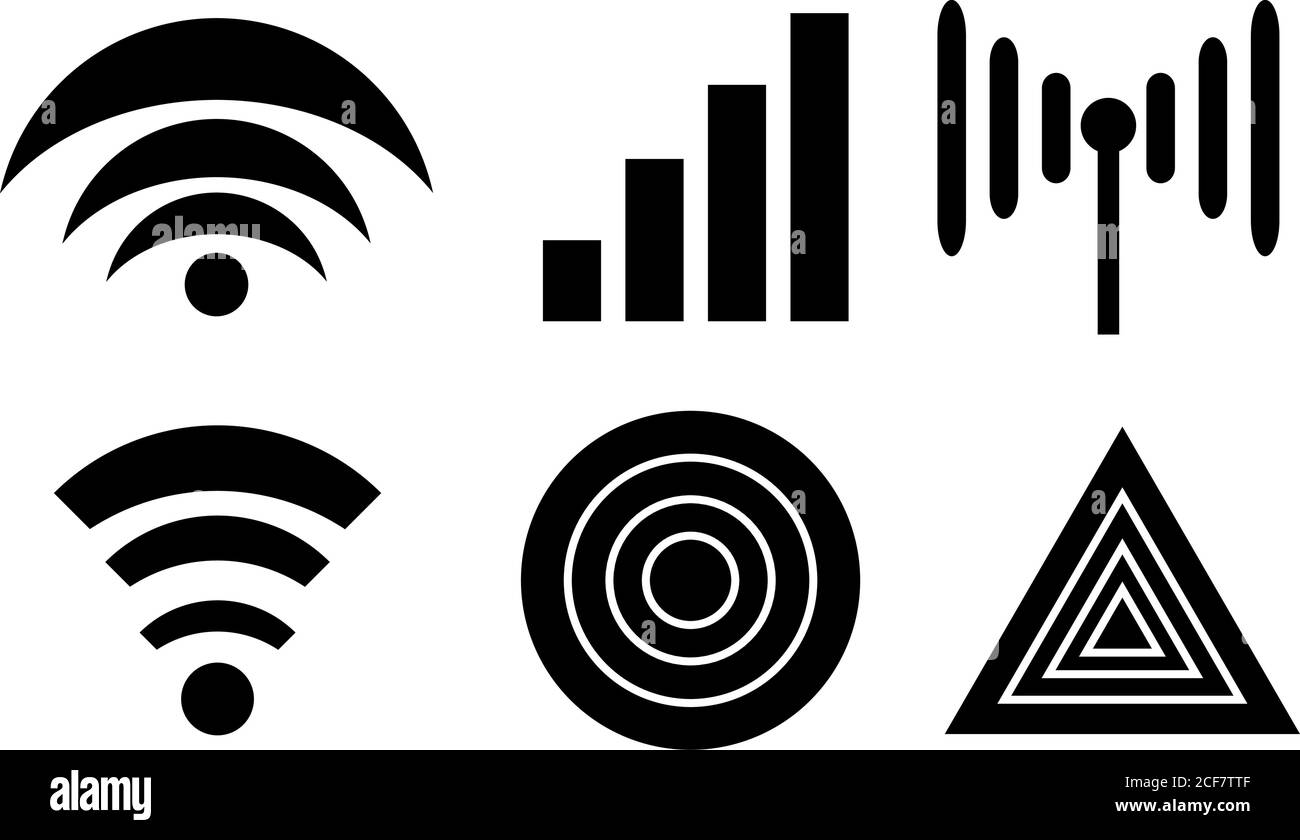 Radio waves wireless radio signal Banque de photographies et d’images à ...