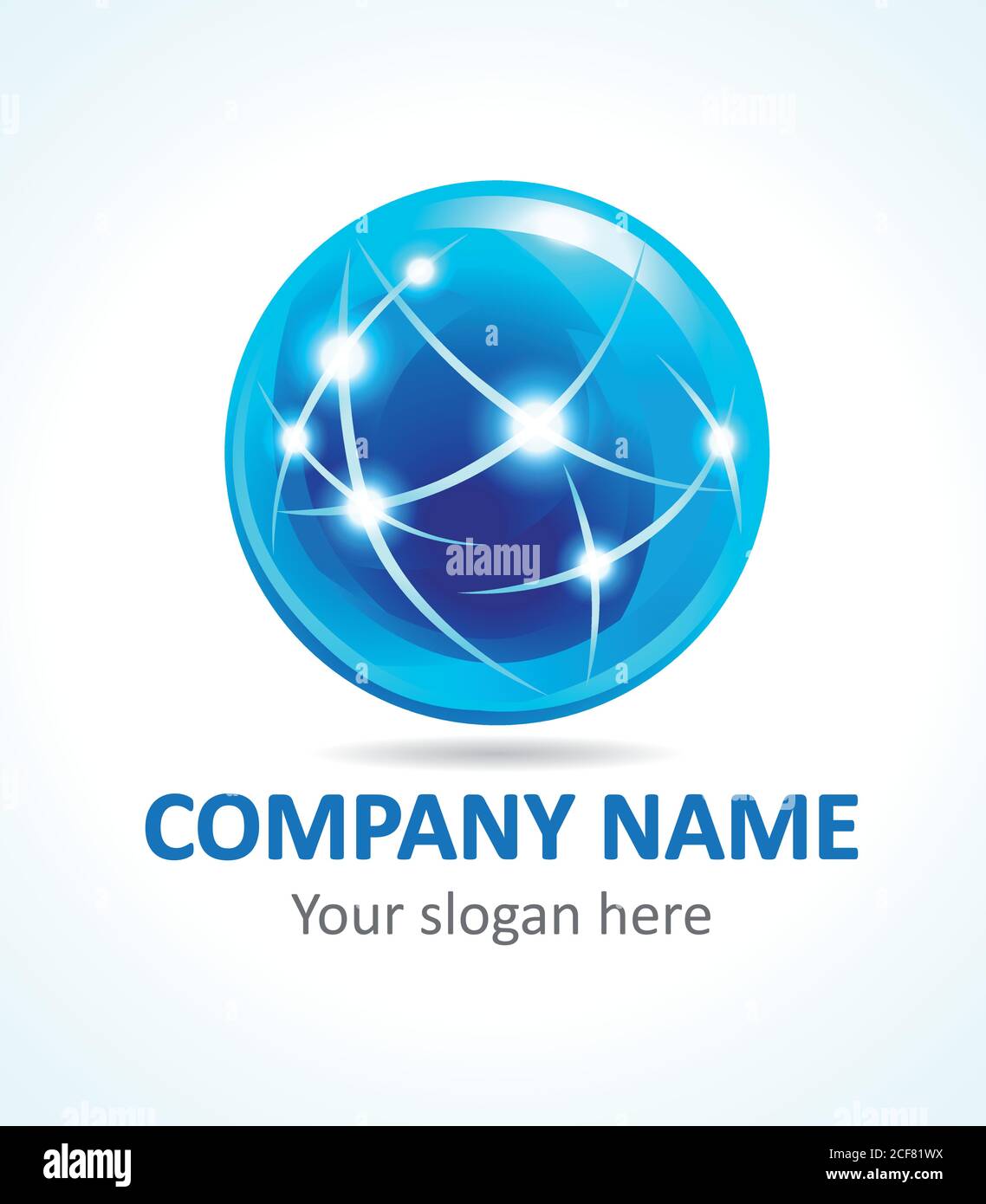 Compagnie aérienne charter Banque d'images vectorielles - Alamy
