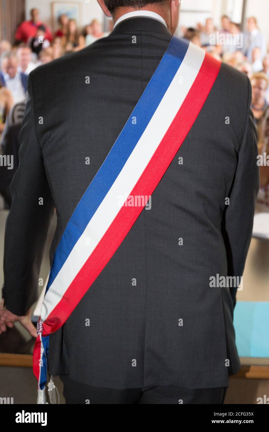Tricolor Sash Banque d'image et photos - Alamy