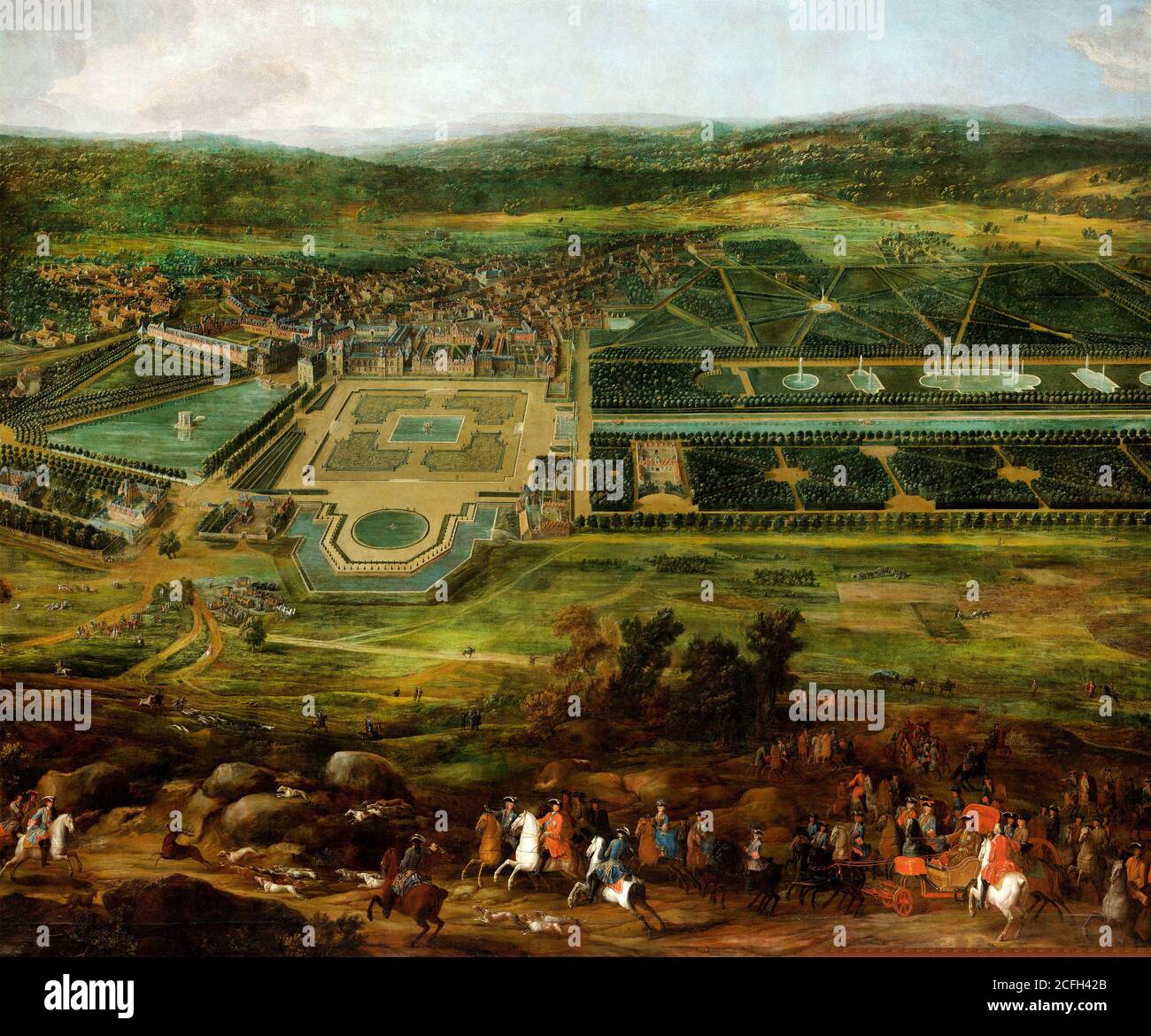 Chateau de fontainebleau Banque de photographies et d’images à haute ...