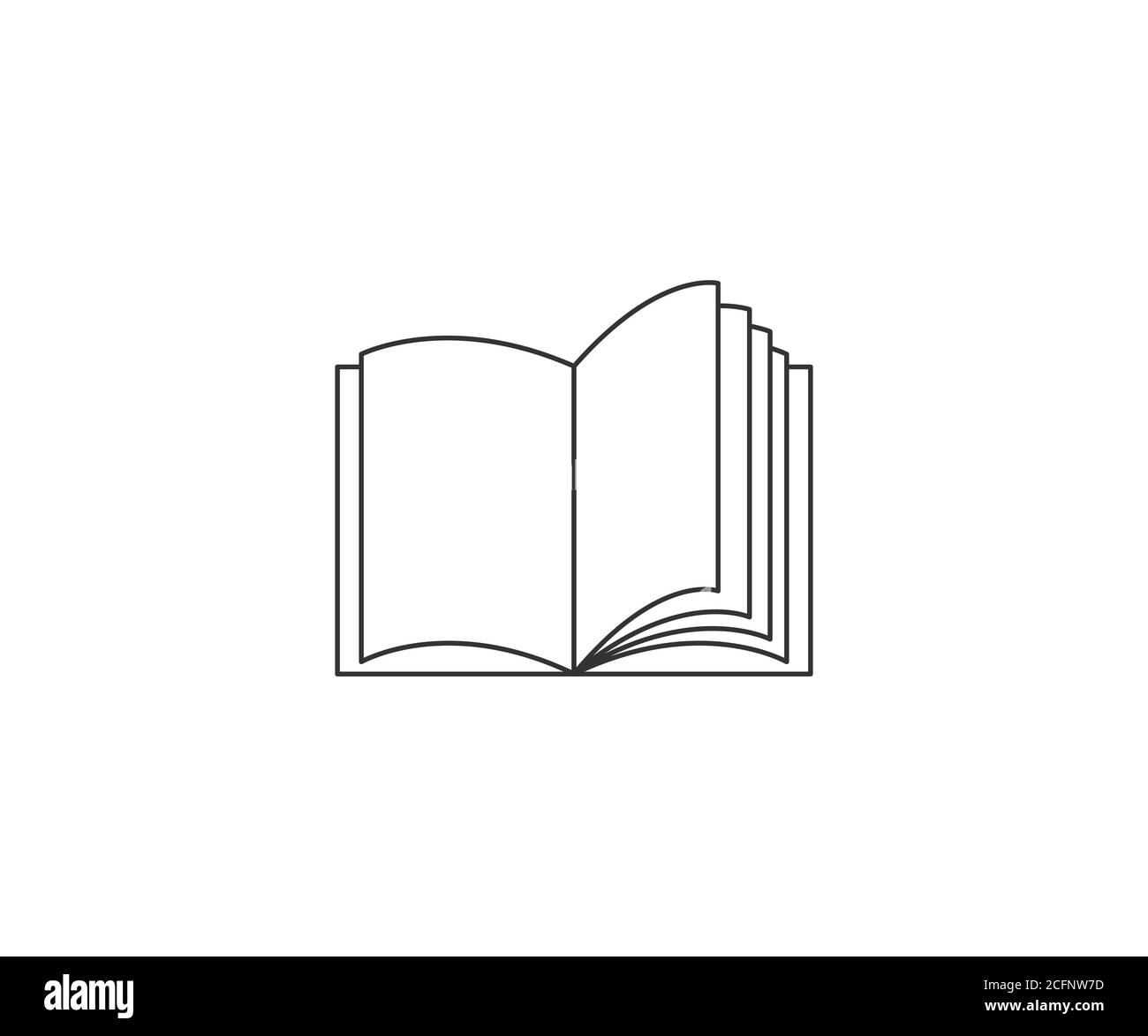 Pictogramme livre Banque d'images vectorielles - Alamy