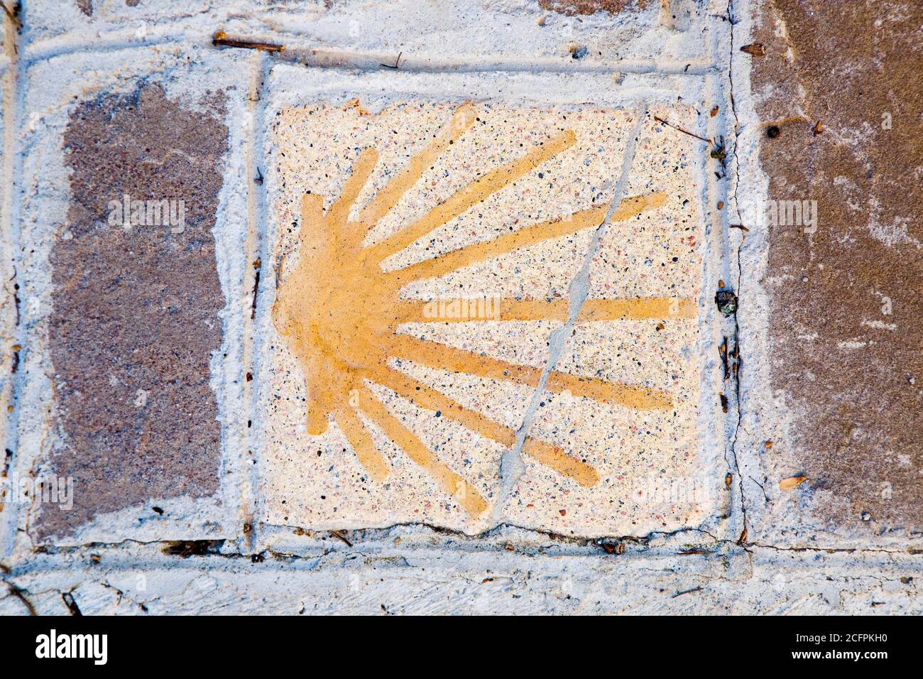 Symbole de chemin saint james Banque de photographies et d’images à ...