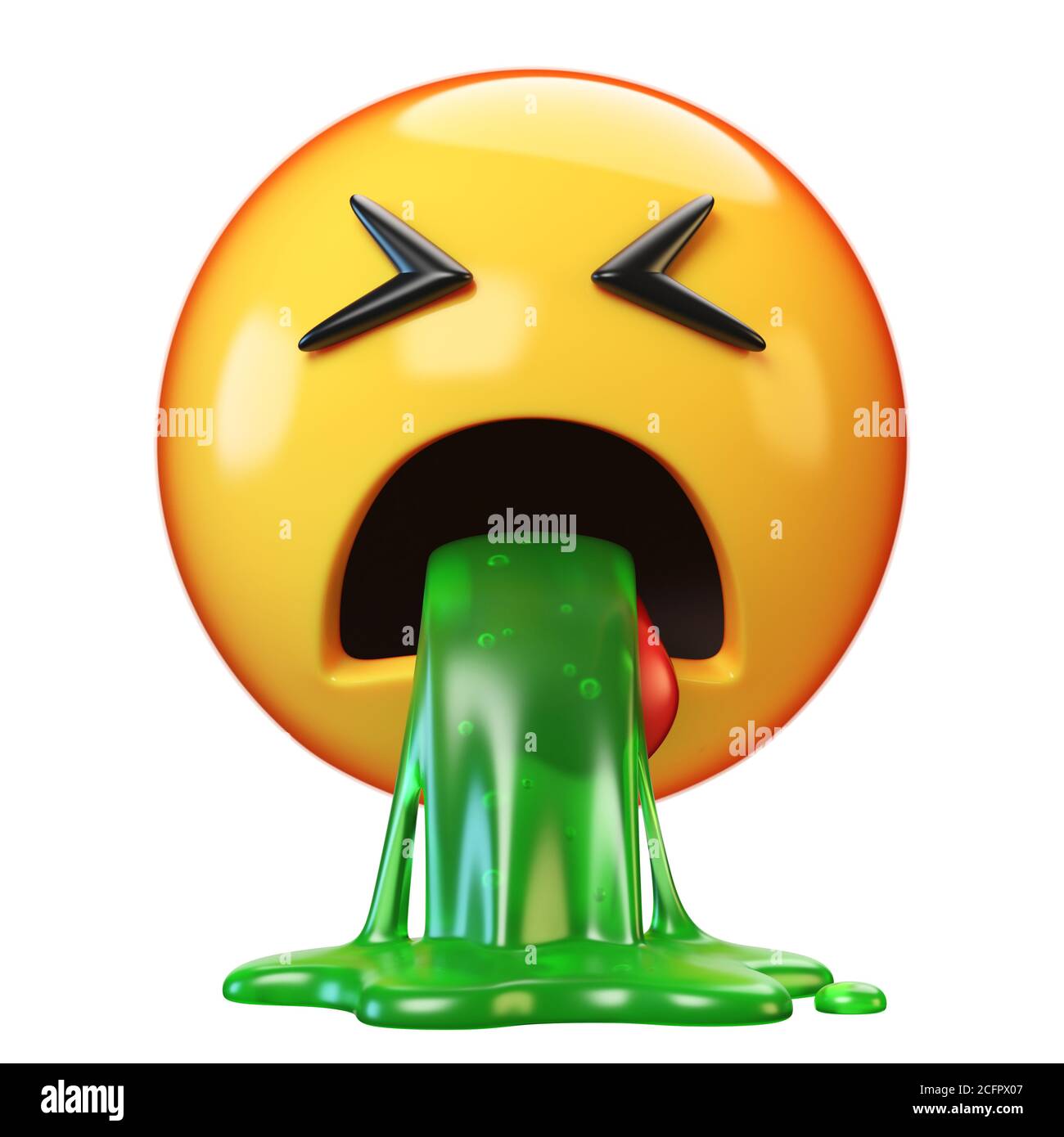 Exhausted emoticon smiley Banque de photographies et d’images à haute ...