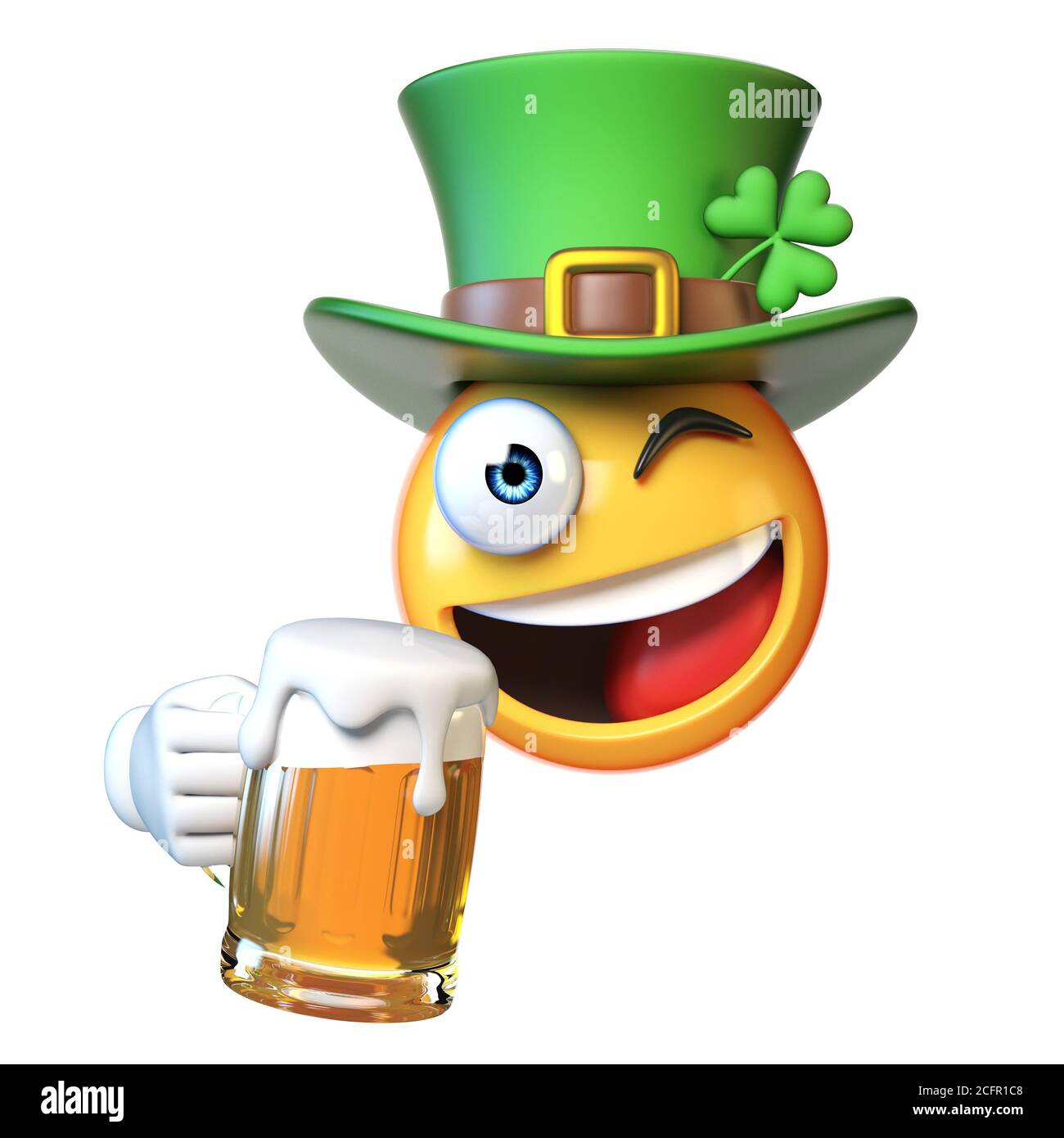 Emoticon with smiley face party Banque de photographies et d’images à ...