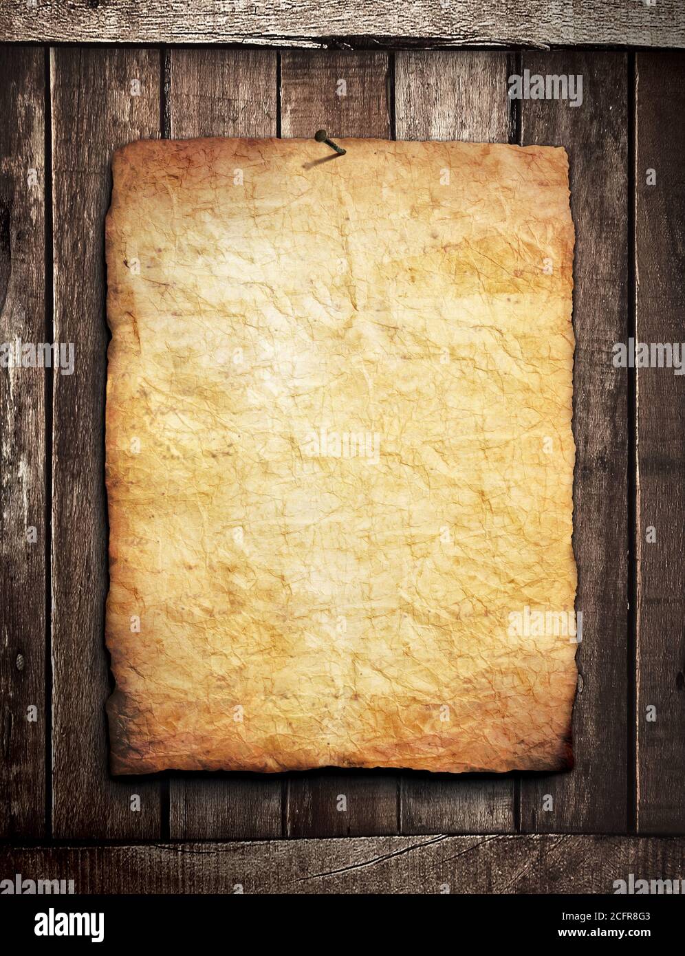 Parchemin vierge western Banque de photographies et d’images à haute ...