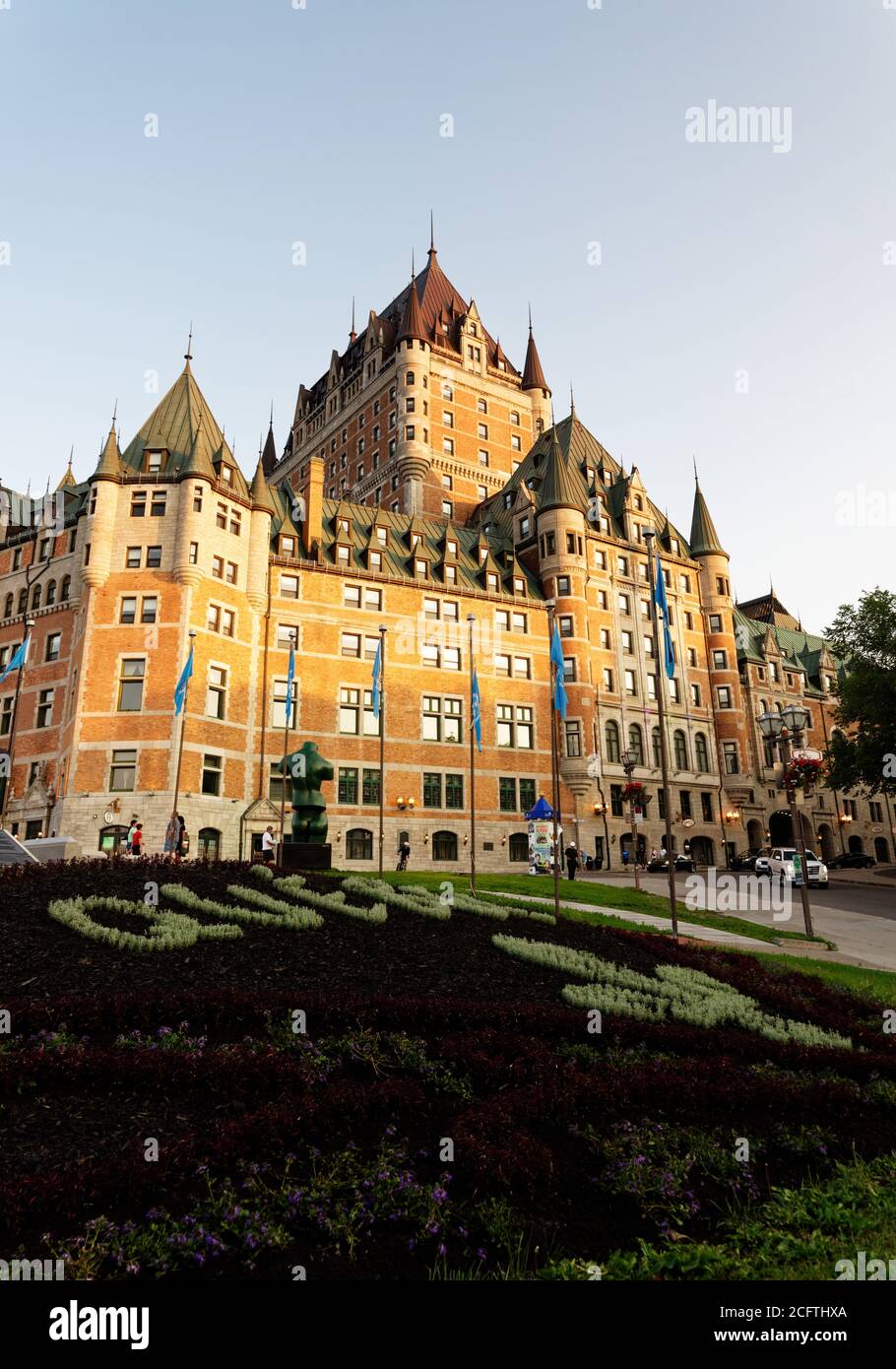 Chateau frontenac a quebec Banque de photographies et d’images à haute ...