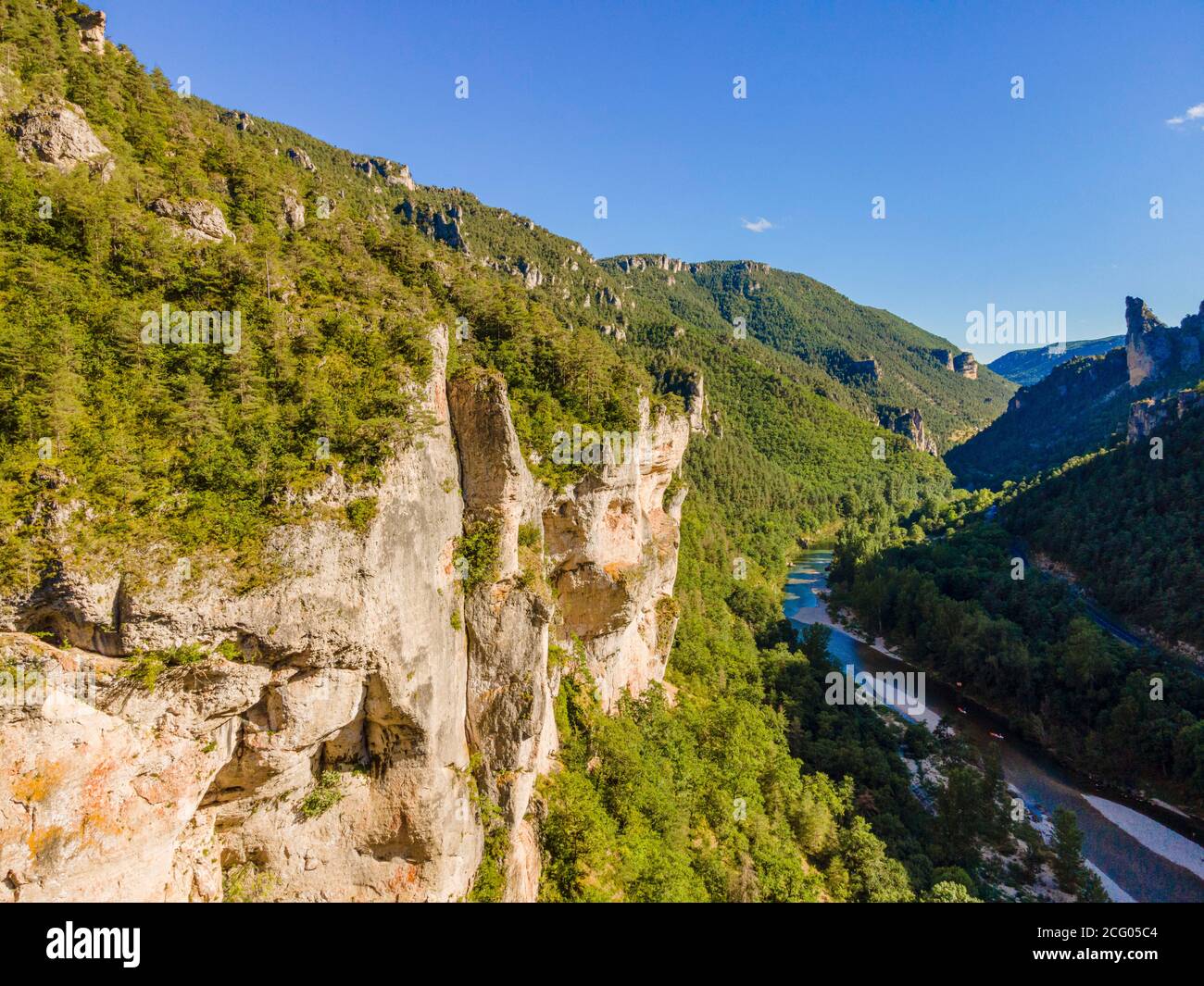 La malene du tarn cevennes Banque de photographies et d’images à haute ...