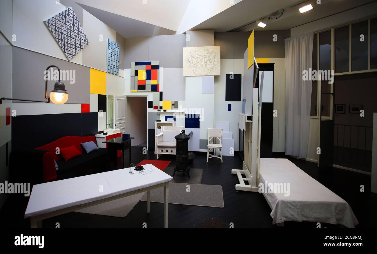 Tate Liverpool se prépare à l'exposition Mondrian et ses studios qui ...