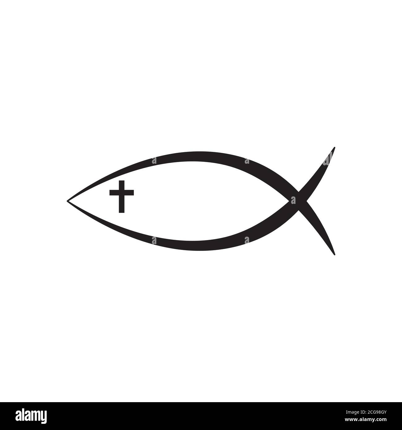 Ichthys christian fish symbol Banque de photographies et d’images à ...