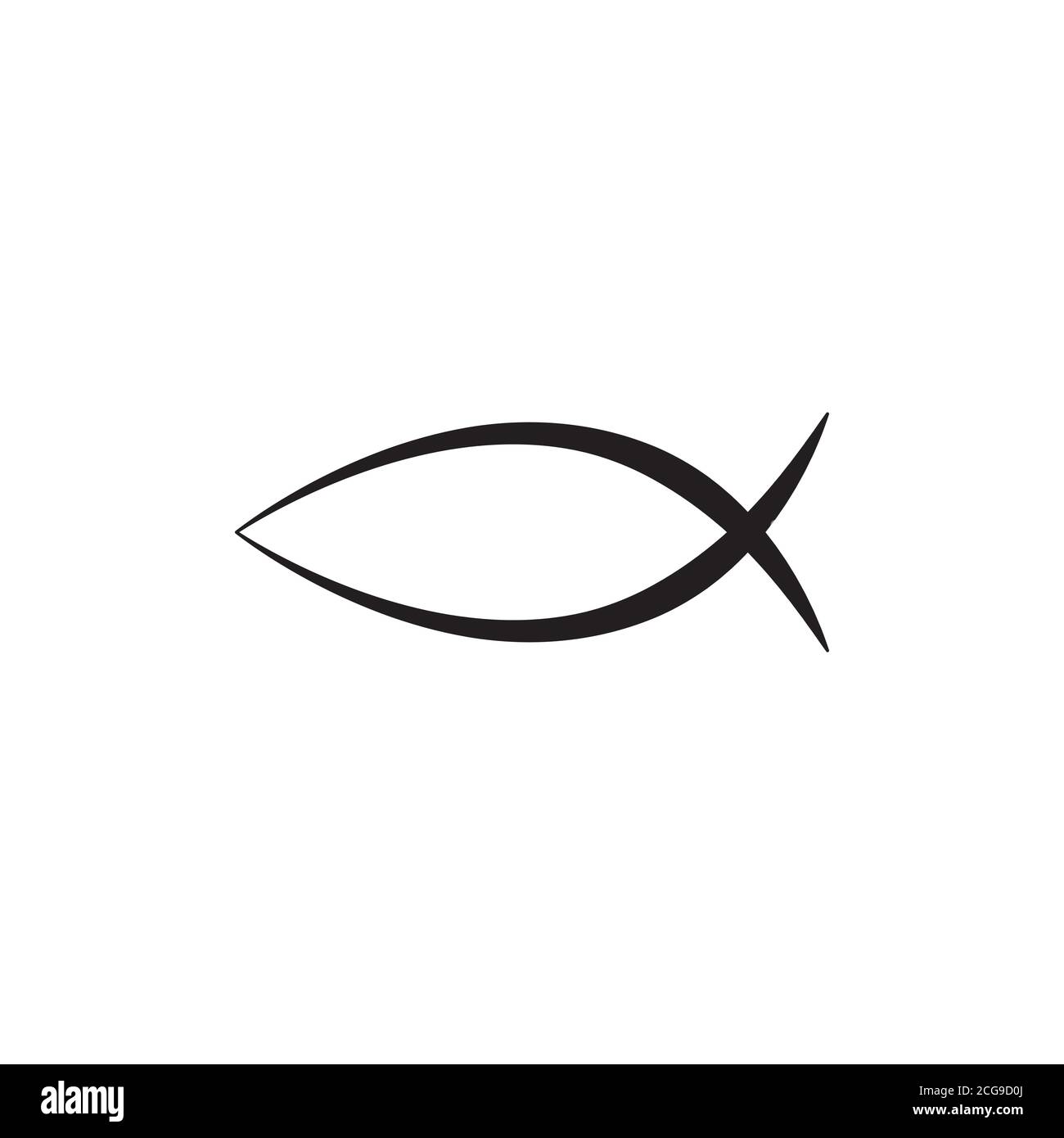 Ichthys christian fish symbol Banque de photographies et d’images à ...