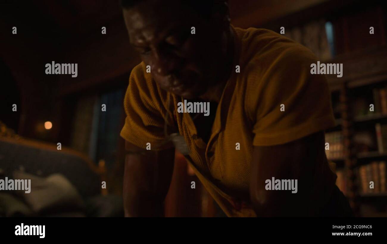 Los Angeles.CA.USA. Jamie Chung et Jonathan Majors dans une scène dans ...