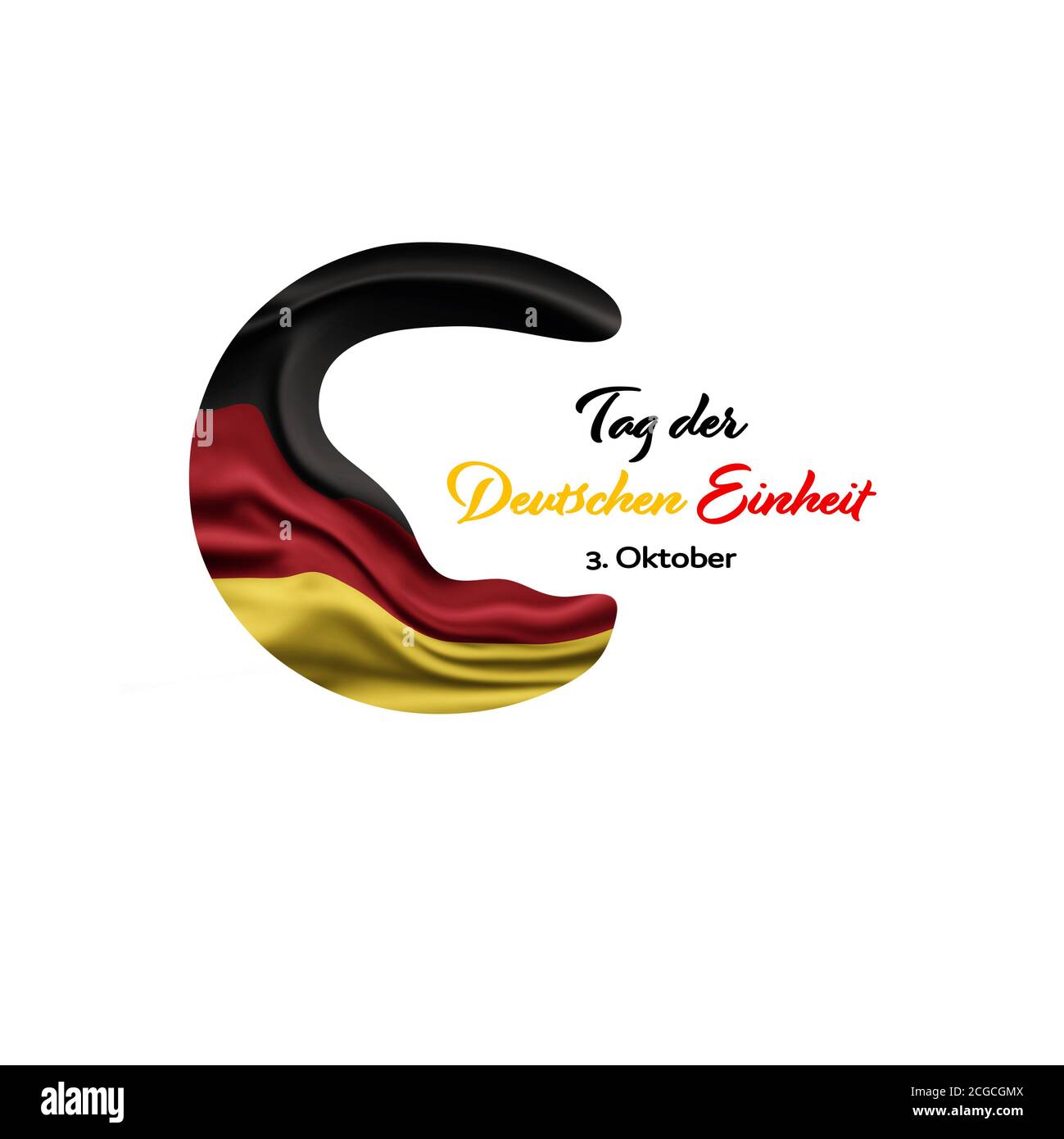 Couleurs du drapeau allemand Banque d'images détourées - Alamy