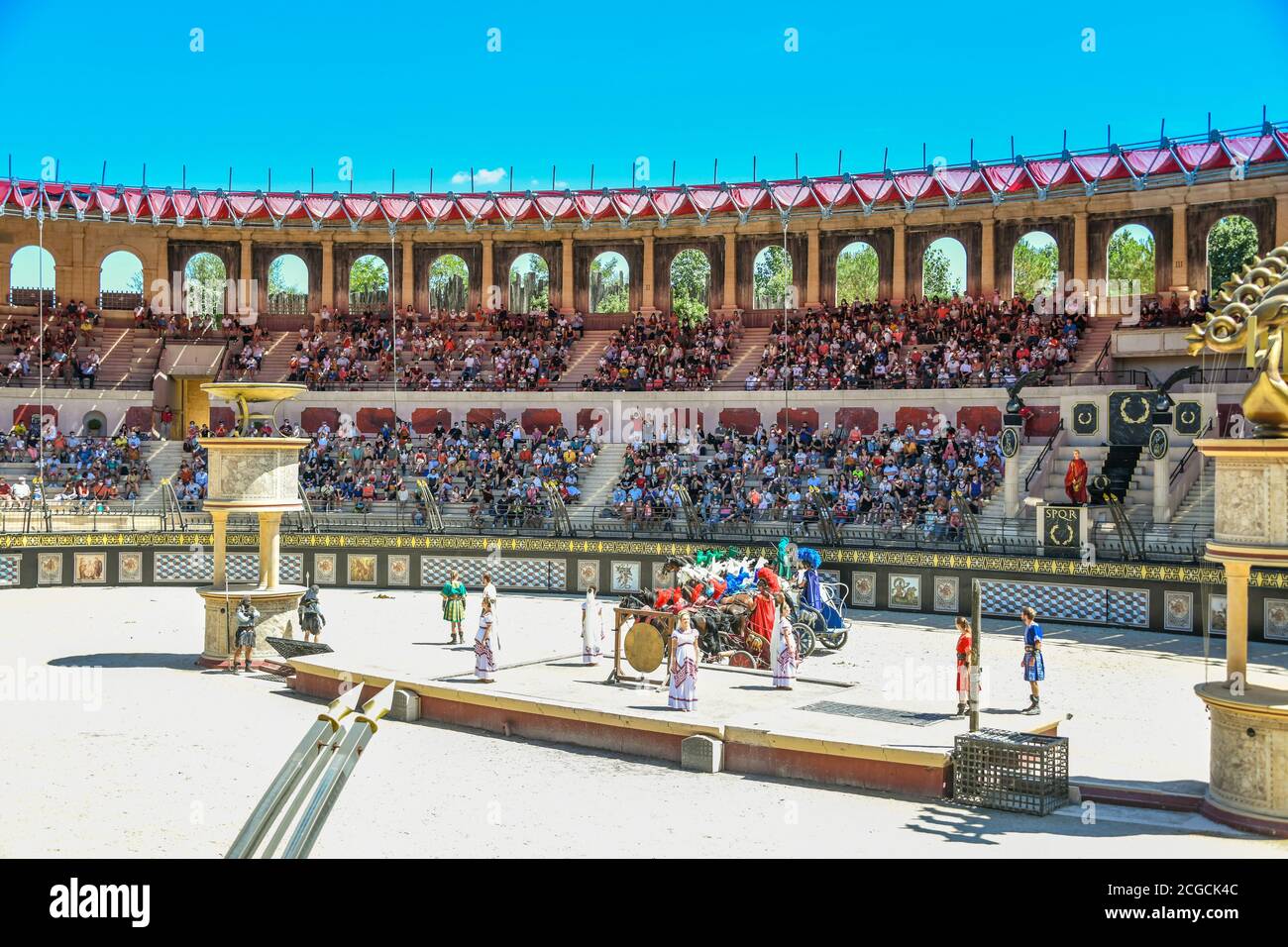 Puy du fou cheval Banque de photographies et d’images à haute ...