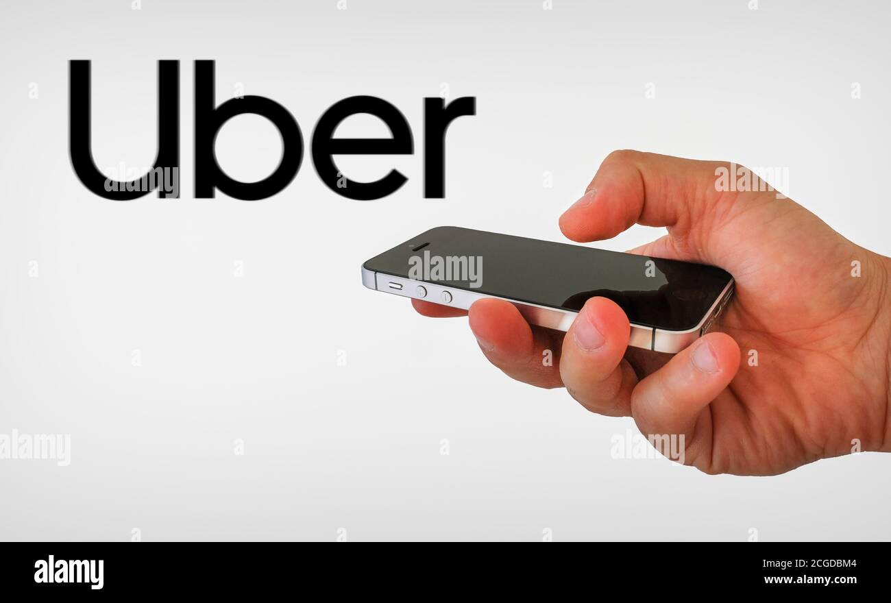 Uber logo Banque de photographies et d’images à haute résolution - Alamy