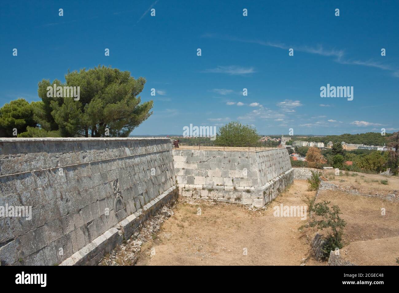 Venetian fortress pula Banque de photographies et d’images à haute ...