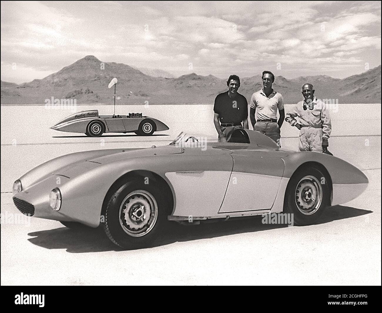 Austin Healey 100-6 Speed Record car, Carroll Shelby, Roy Jackson Moore ...