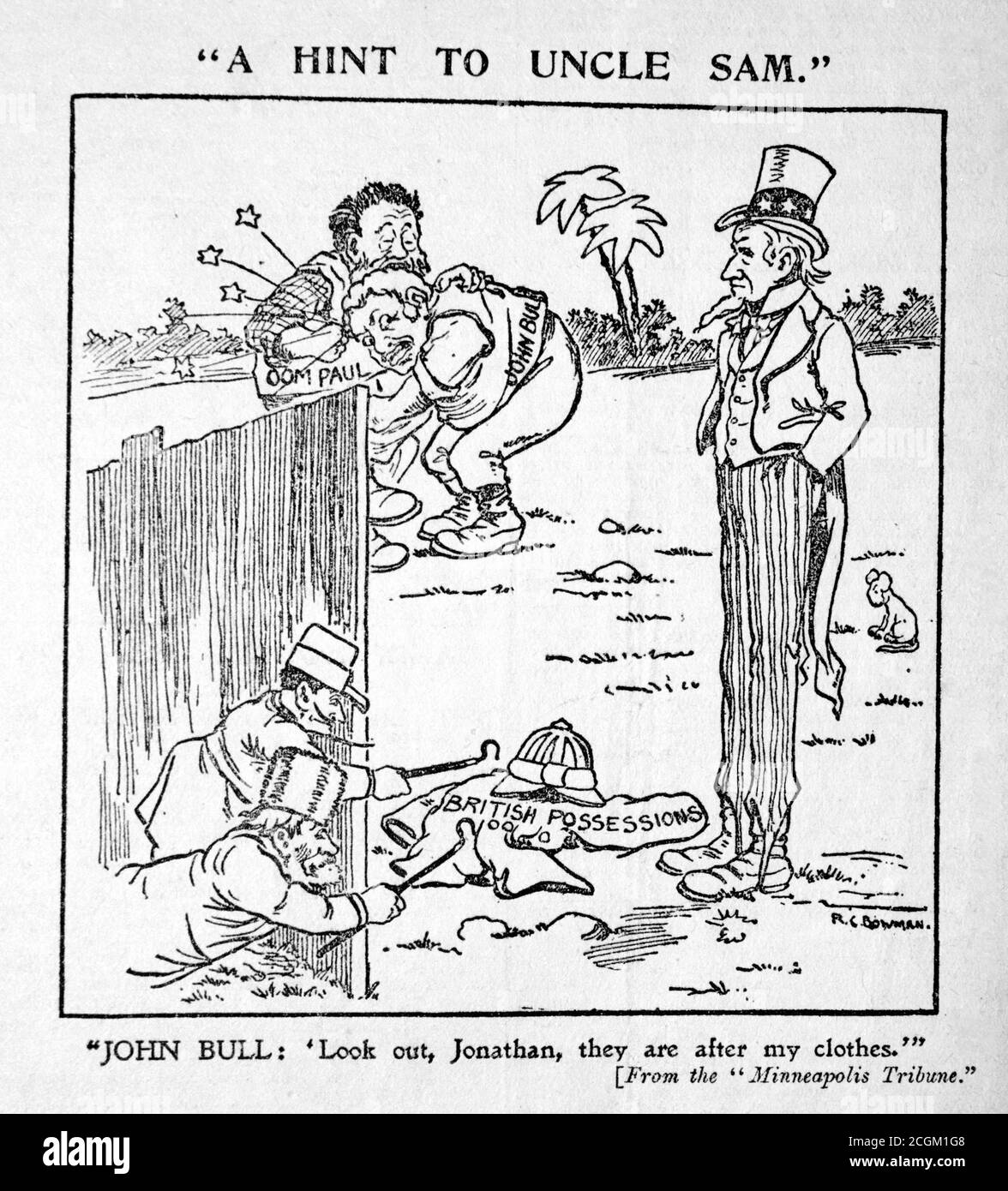 Un journal contemporain historique portant la légende « John Bull ...