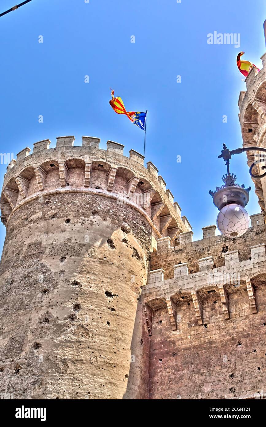 Cathédrale sainte marie de valence Banque de photographies et d’images ...