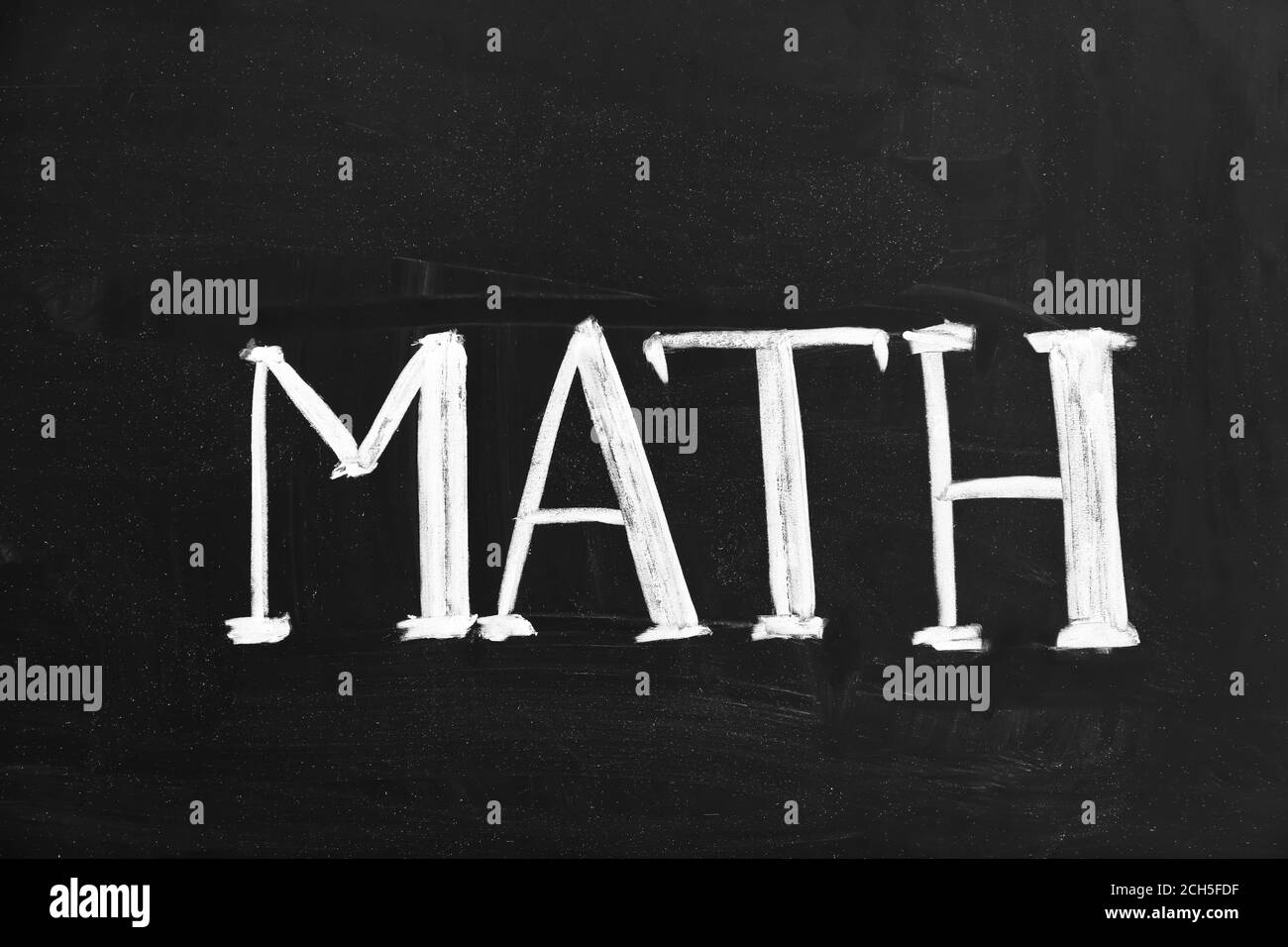 Devoirs de maths Banque d'images noir et blanc - Alamy
