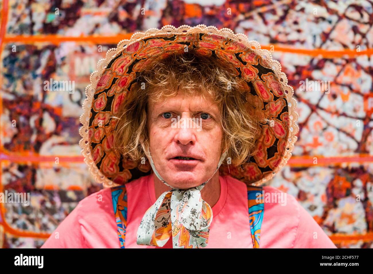 Londres, Royaume-Uni. 14 septembre 2020. Grayson Perry avec une très ...