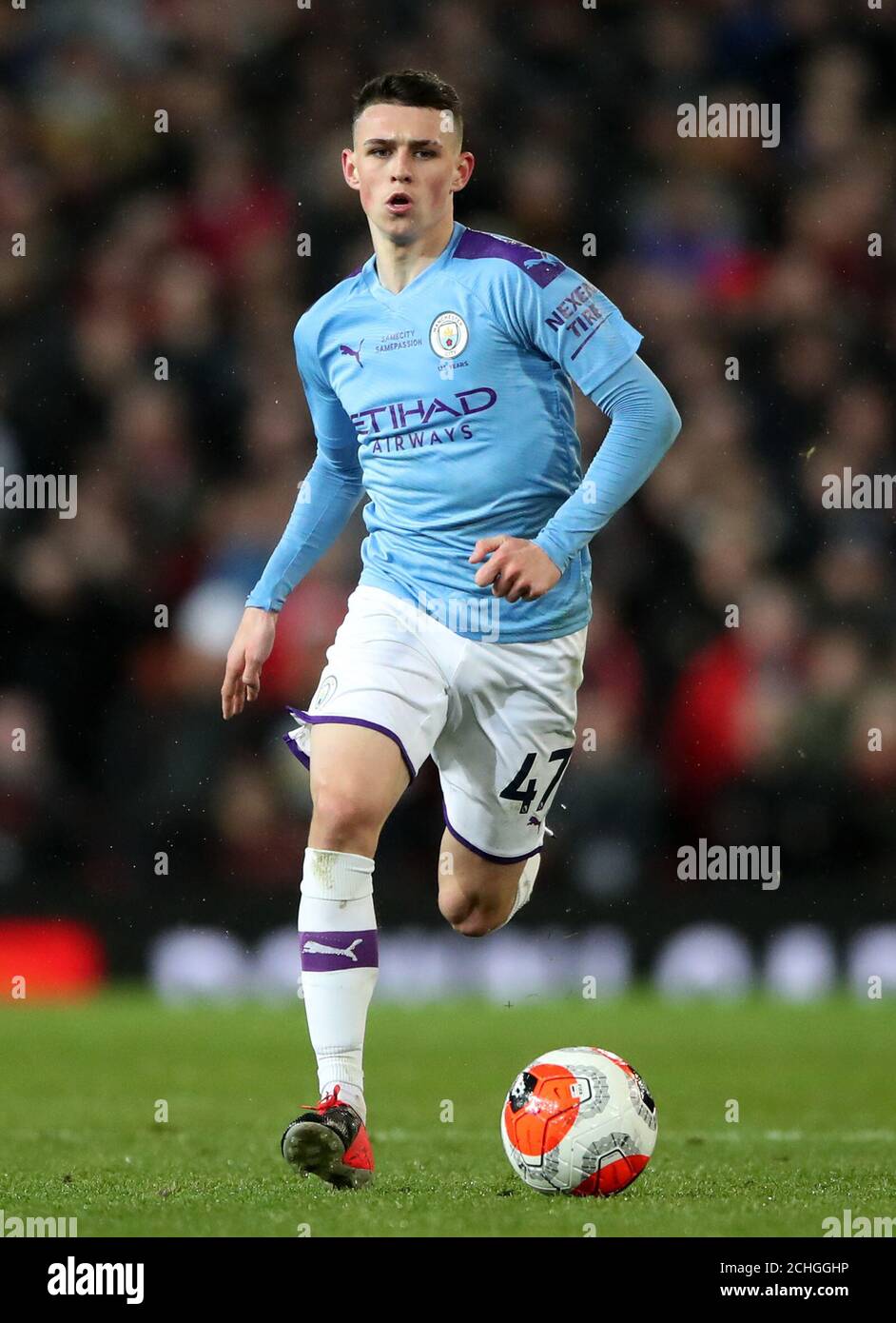 Manchester citys phil foden premier league match old trafford Banque de ...