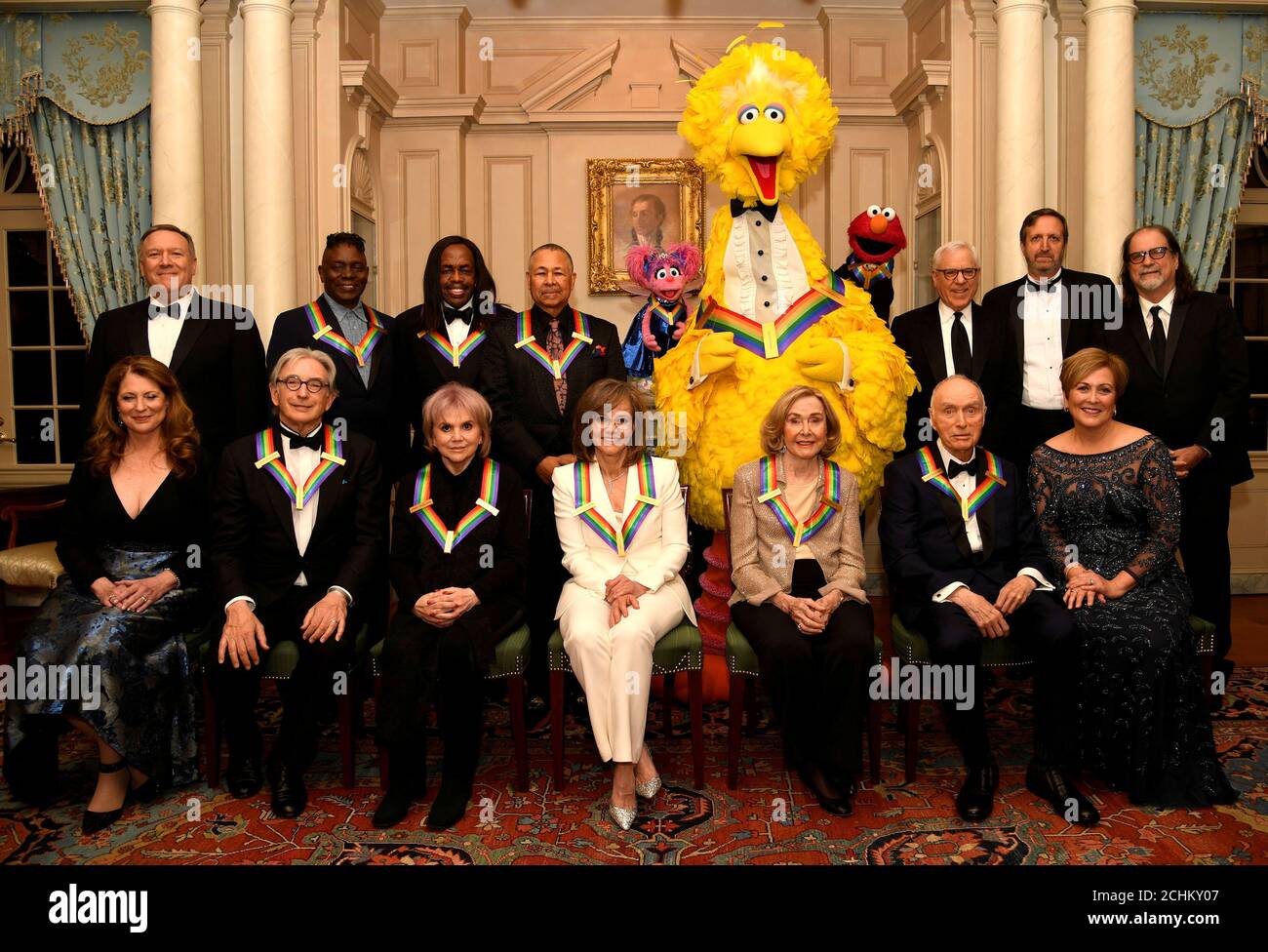 2019 les honorés du Centre Kennedy se réunissent pour une photo de ...
