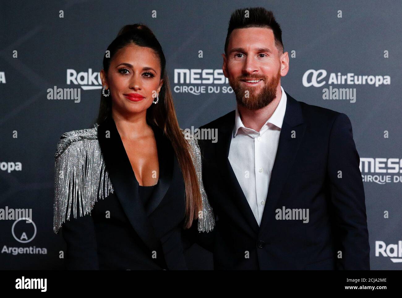 Lionel messi and antonella roccuzzo Banque de photographies et d’images ...