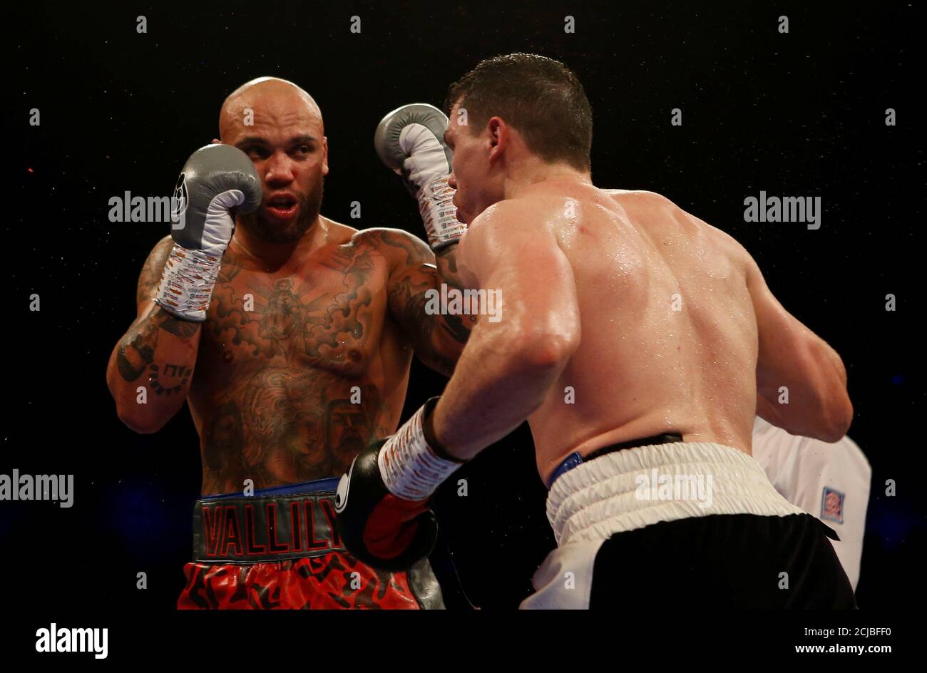 Simon vallily v craig glover Banque de photographies et d’images à ...