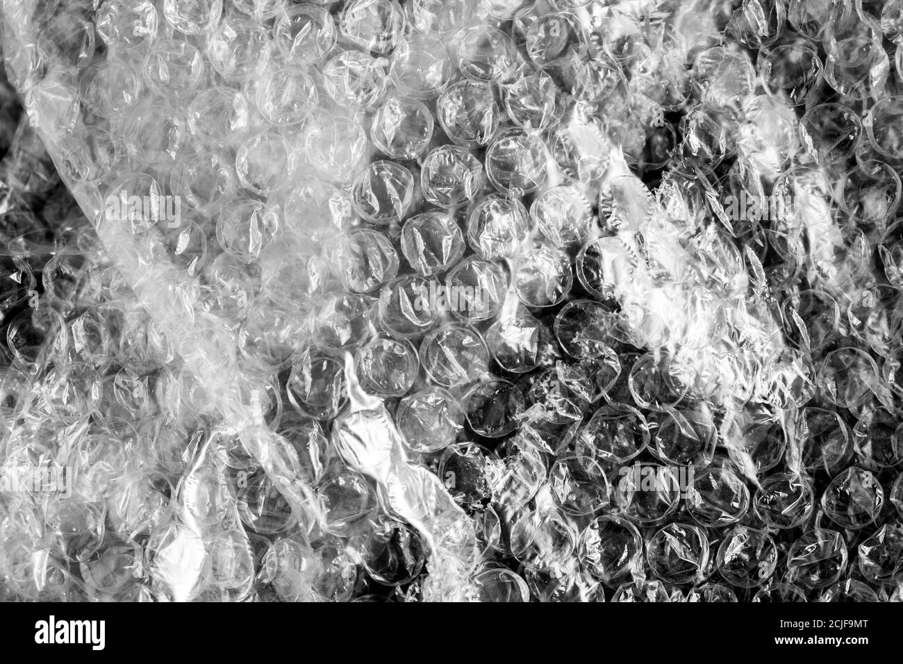 fond transparent en plastique à bulles d'air, plastique à bulles d'air pour l'emballage Photo ...