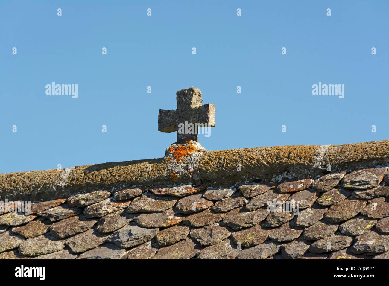 Toit en pierre de lauze Banque de photographies et d’images à haute ...