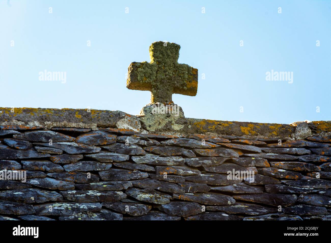 Toit en pierre de lauze Banque de photographies et d’images à haute ...