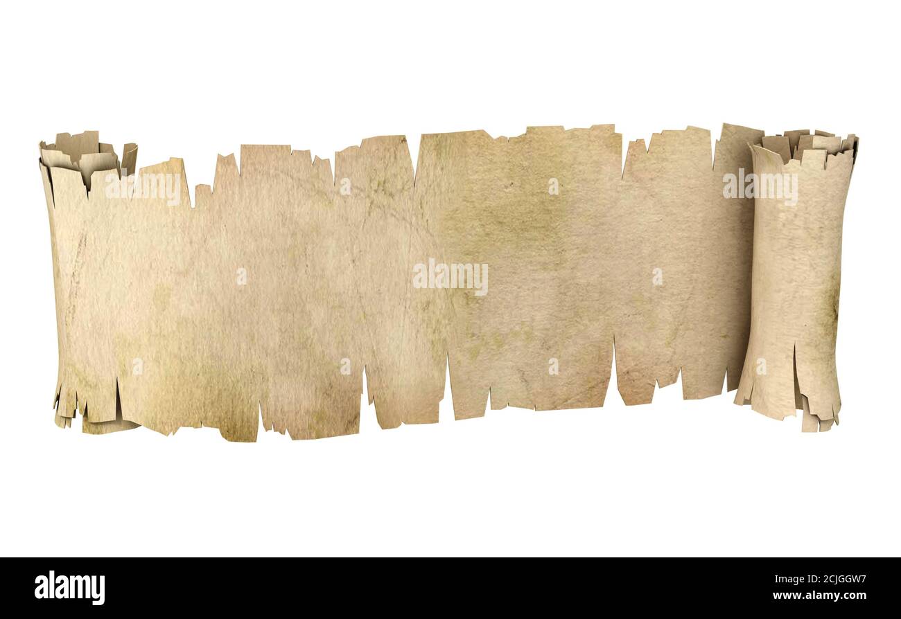 Feuille d'illustration vide parchemin Banque de photographies et d ...