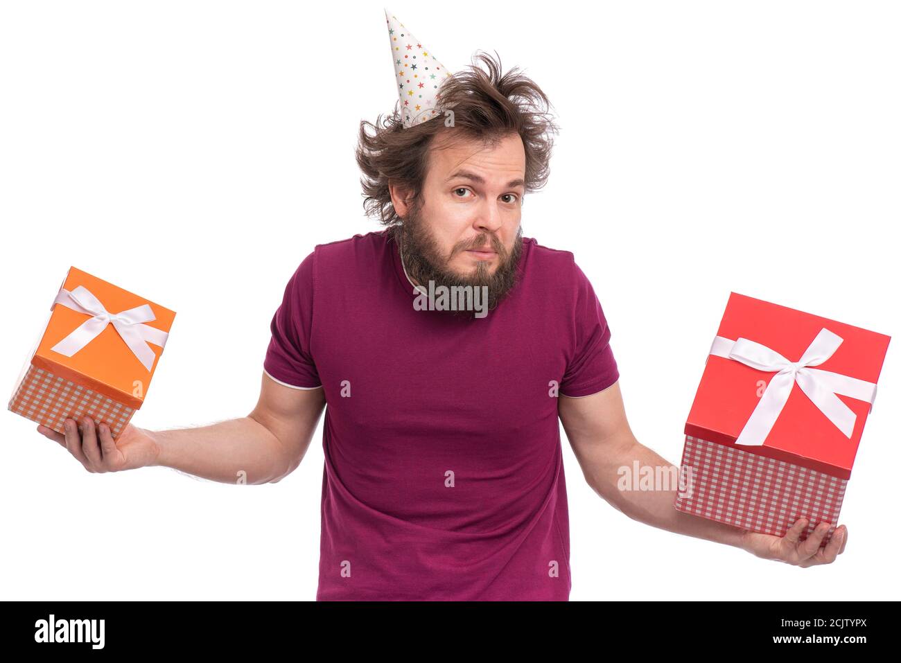 Bonhomme blanc perplexe Banque de photographies et d’images à haute ...