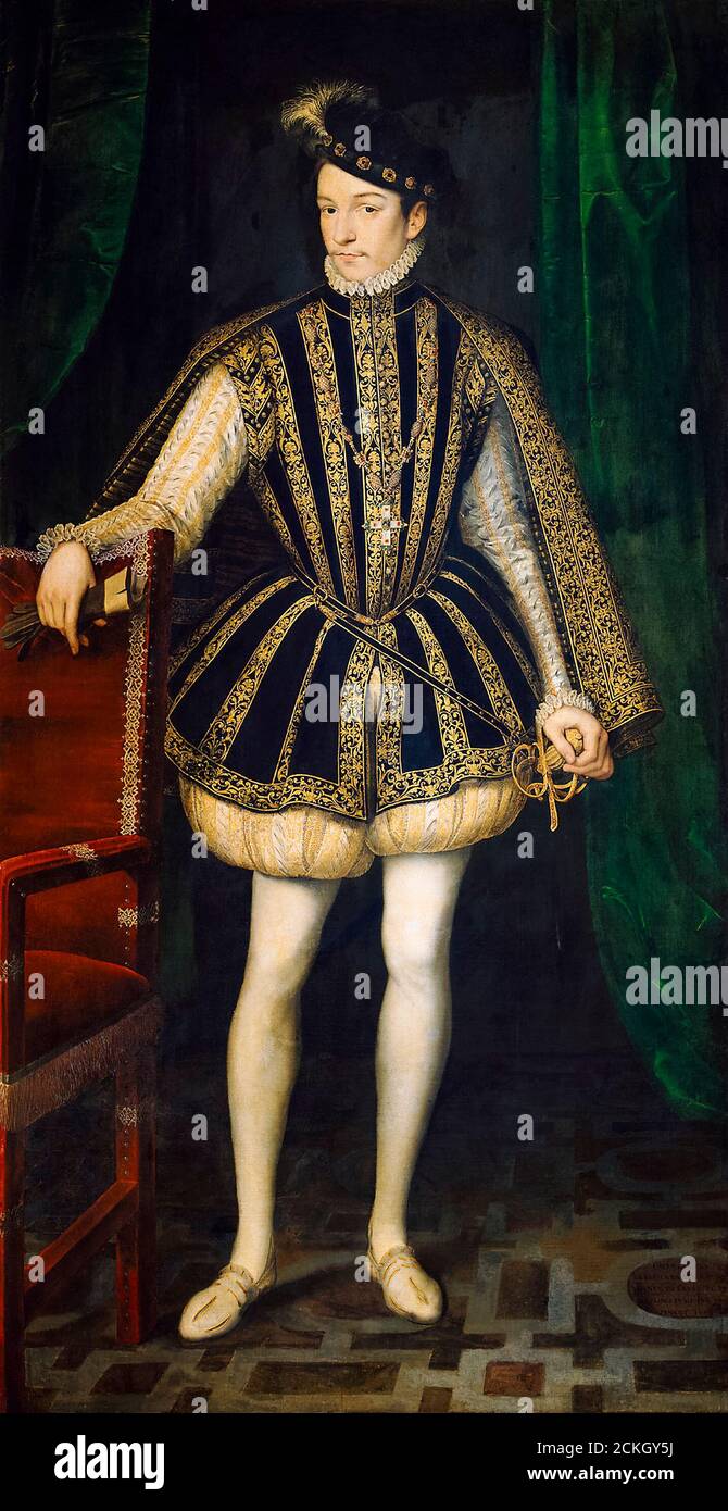 Portrait king charles ix france Banque de photographies et d’images à haute résolution - Alamy