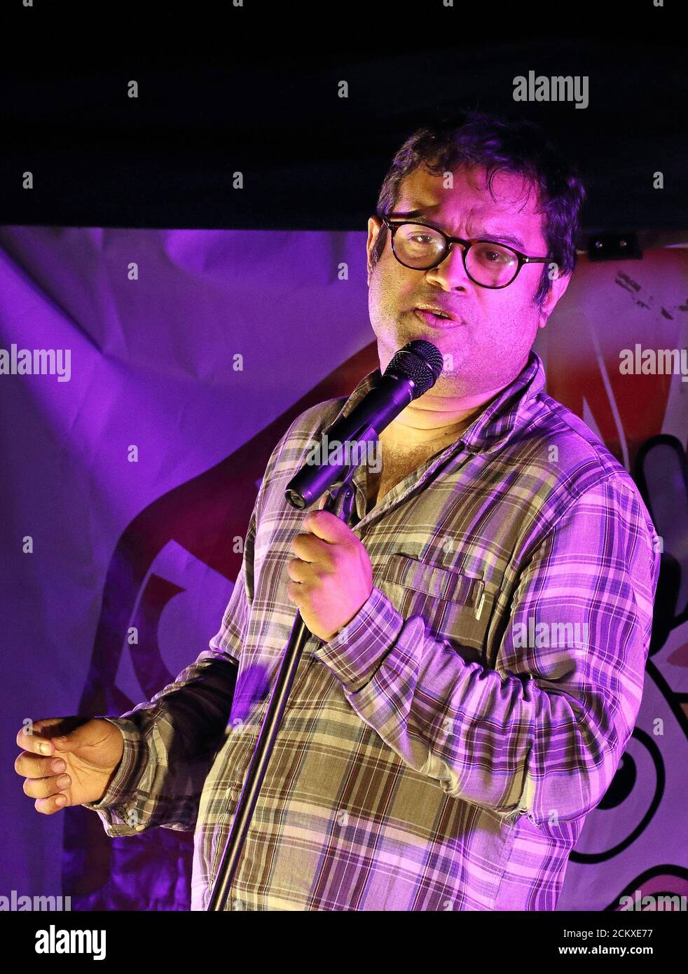 Flitwick. Hertfordshire. ROYAUME-UNI. Paul Sinha - alias The Sinnerman ...
