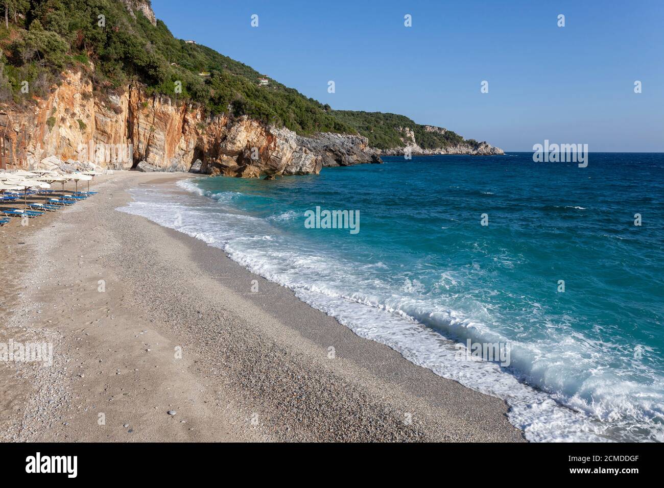 Plages de Grèce, Plage de Mylopotamos, Pélion, quartier de Volos Photo ...
