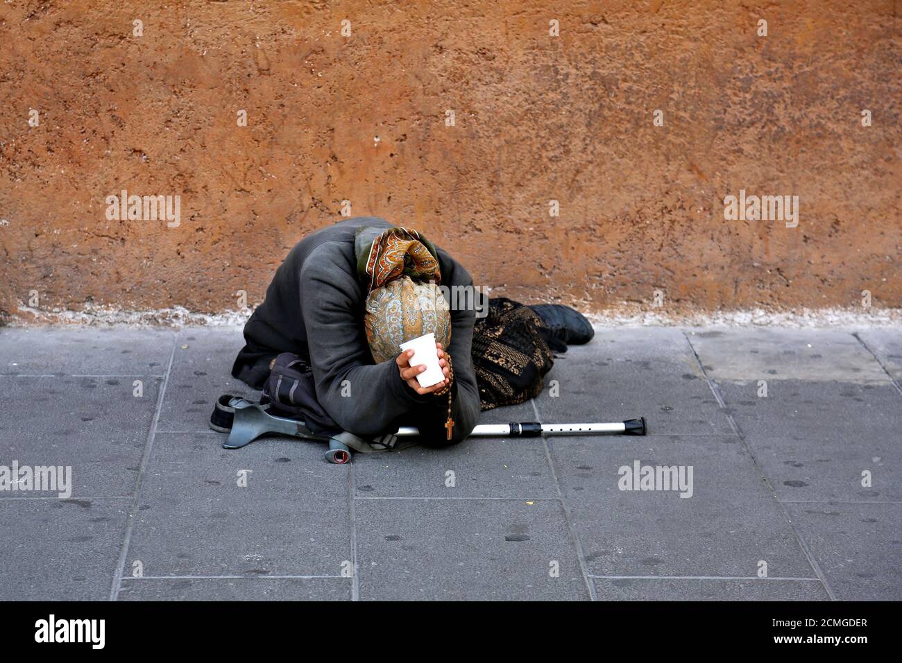 Vieille Mendiante Banque d'image et photos - Alamy