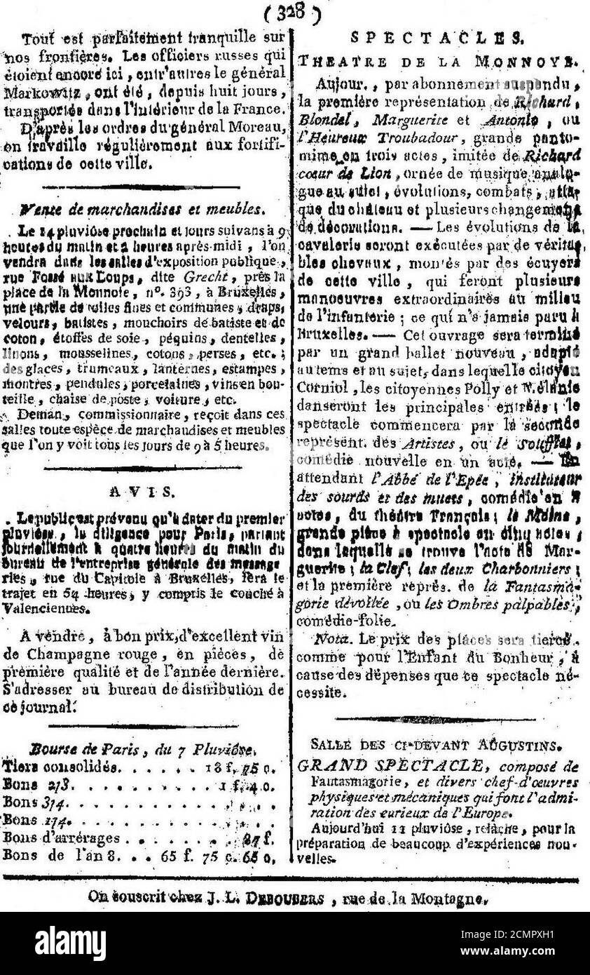 Journal de bruxelles Banque de photographies et d’images à haute ...