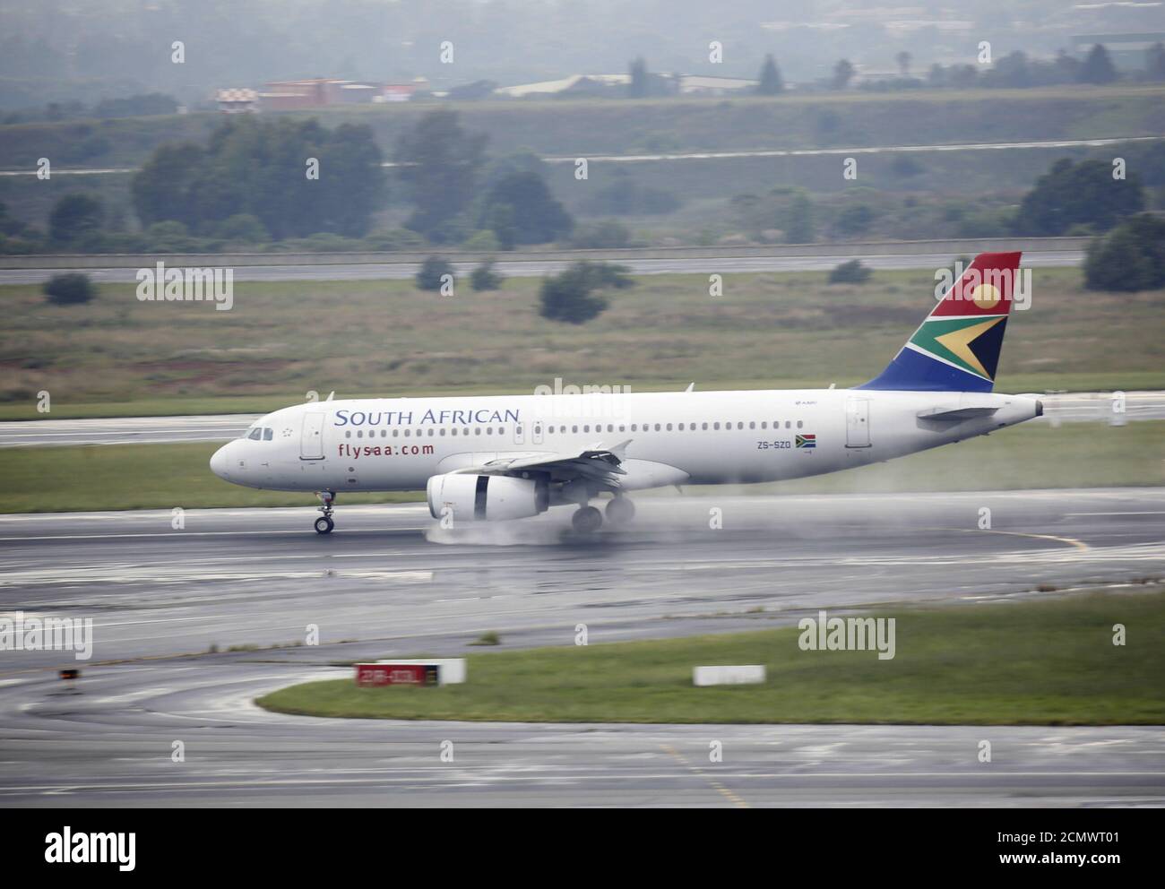 Airbus A320 Sud Africain Banque d'image et photos - Alamy