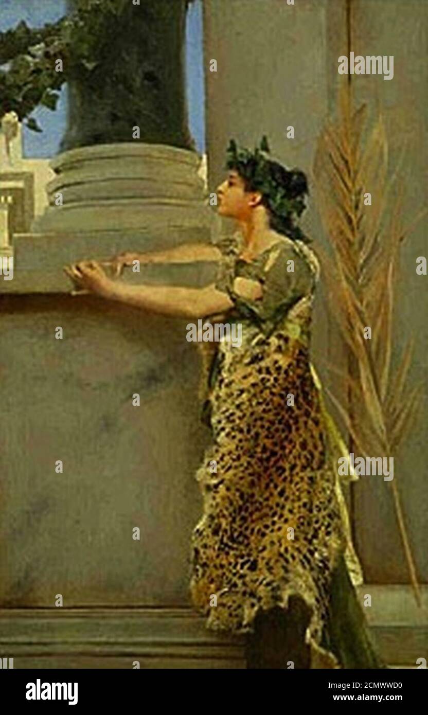 Une bacchante Banque de photographies et d’images à haute résolution ...